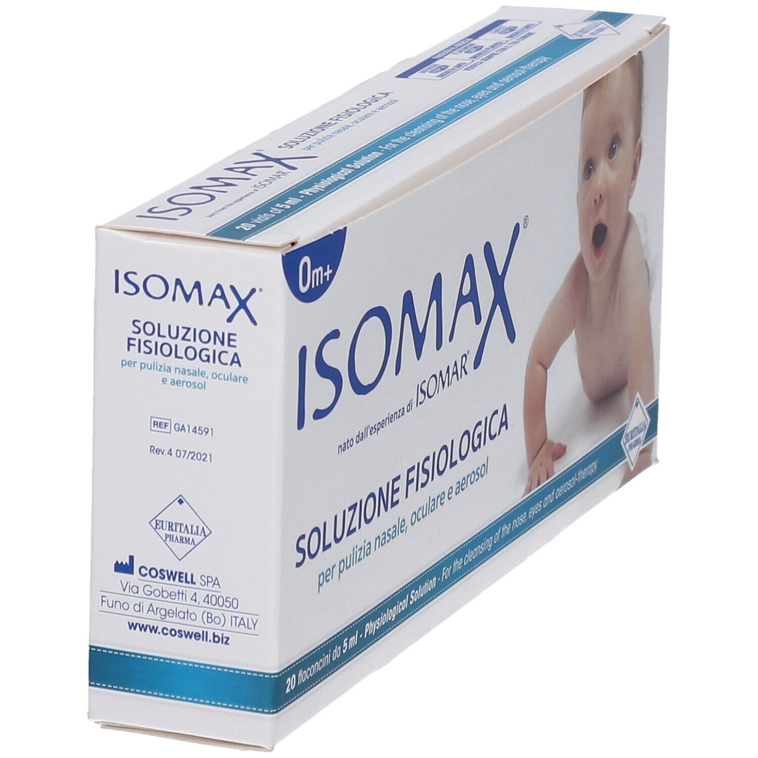 Mister Baby Isomax® Soluzione Fisiologica 20x5 ml | Redcare