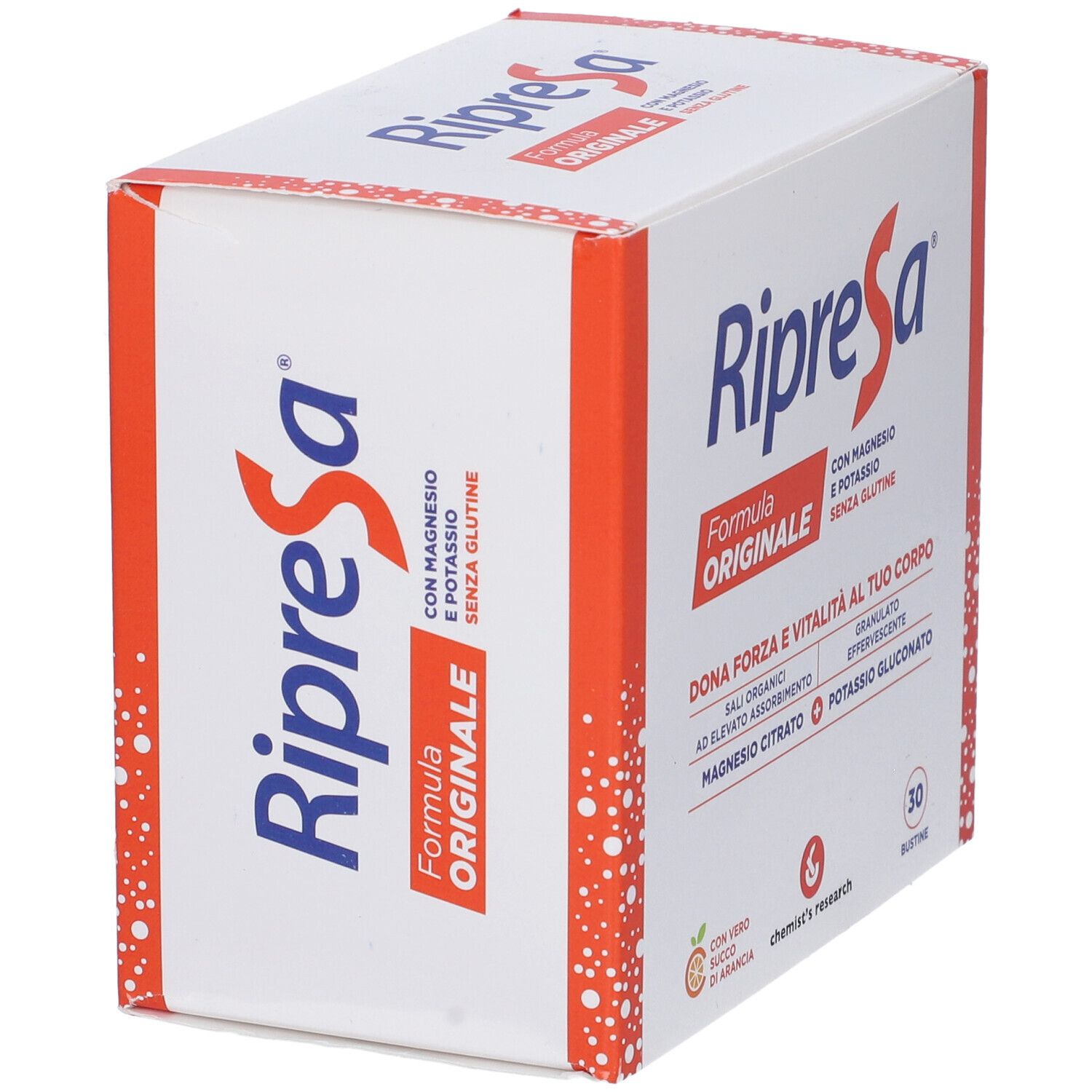 Ripresa Bustine Integratore Alimentare 30 pz | Redcare