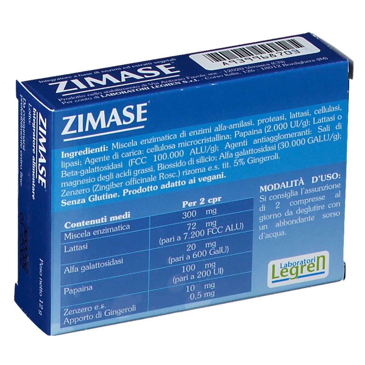 Zimase® 30 pz | Redcare