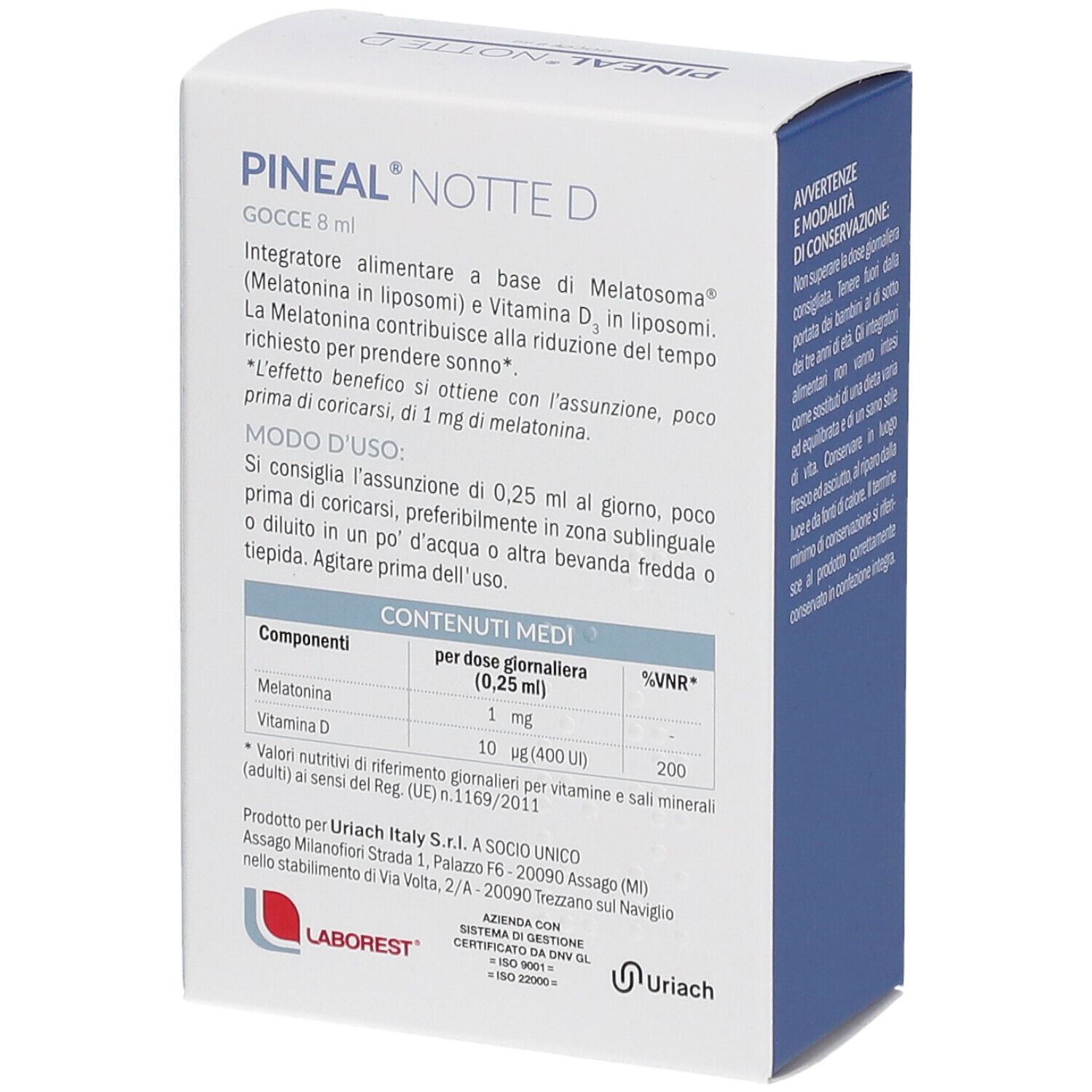 LABOREST® Pineal® Notte D Gocce 8 ml - Redcare