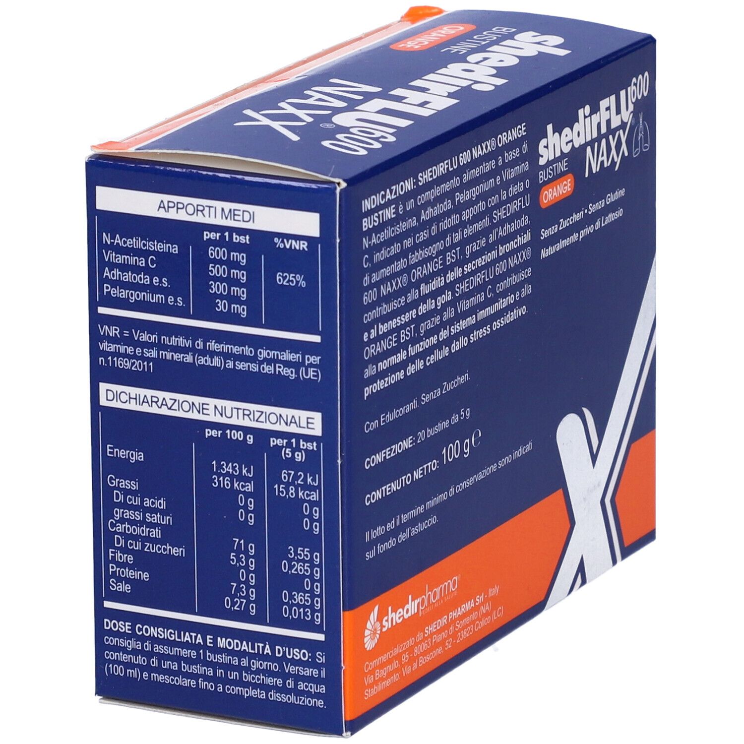 Shedirflu 600 Naxx Ara 20Bust 100 g | Redcare