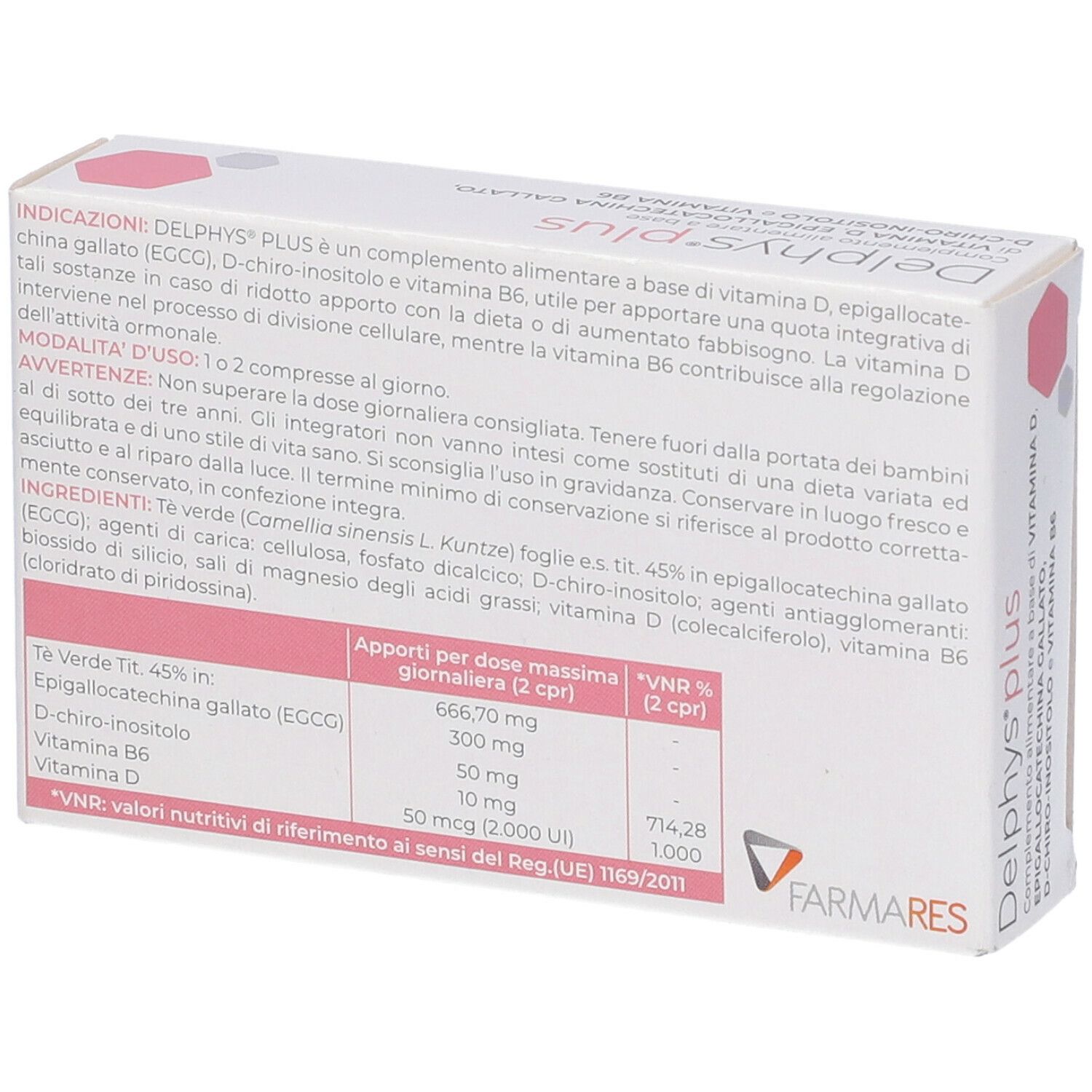 Delphys Plus 30 Compresse 30 pz | Redcare