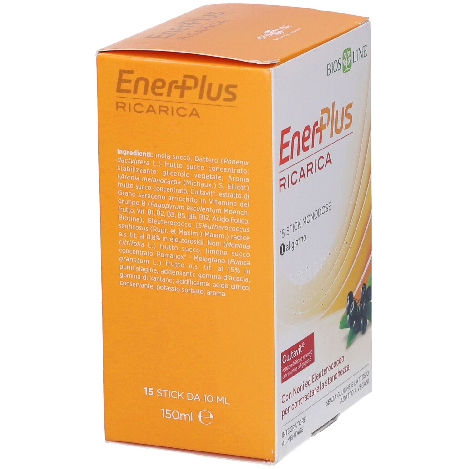 Enerplus Ricarica 15 Bustine 150 ml - Redcare