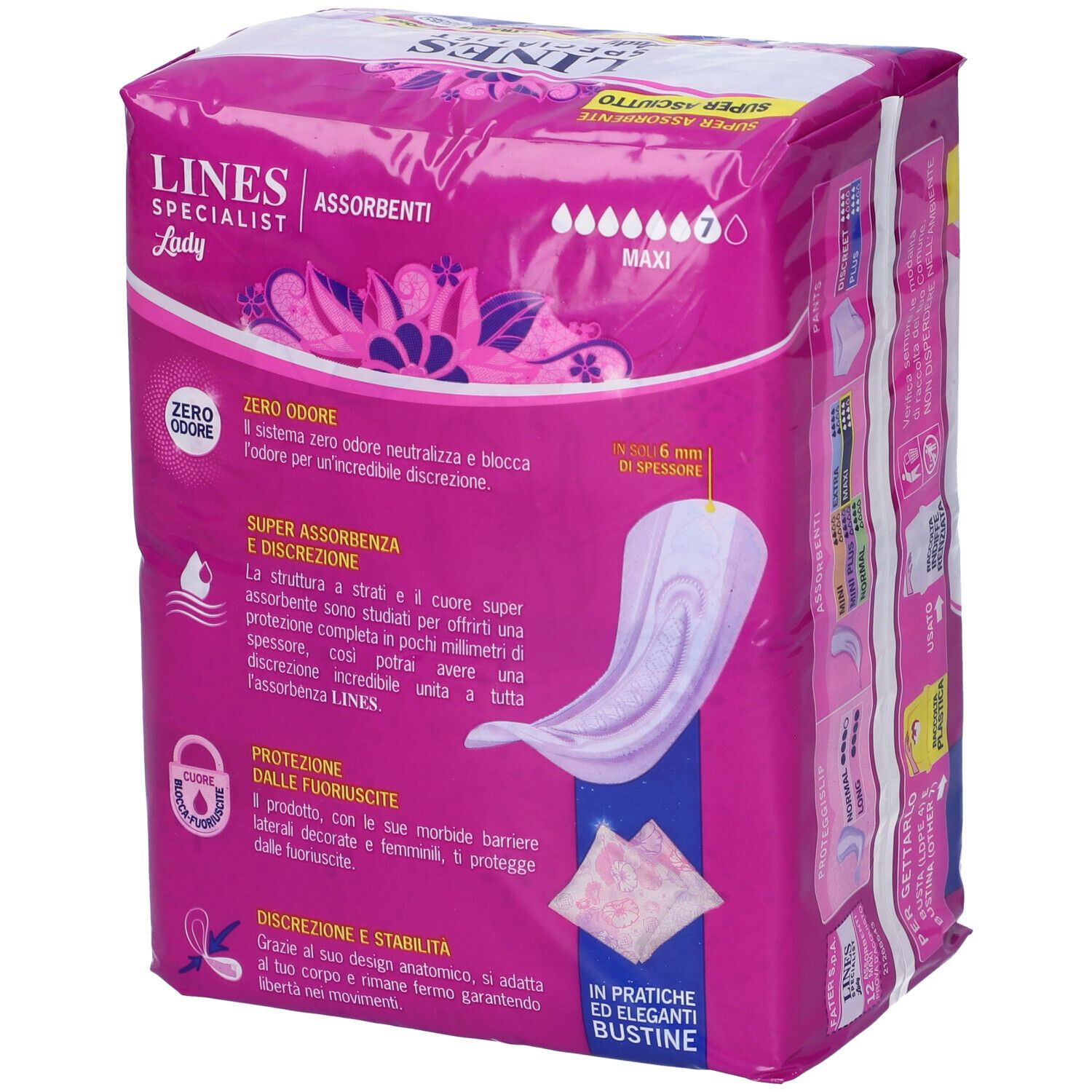 Lines Specialist Maxi 12 pz | Redcare