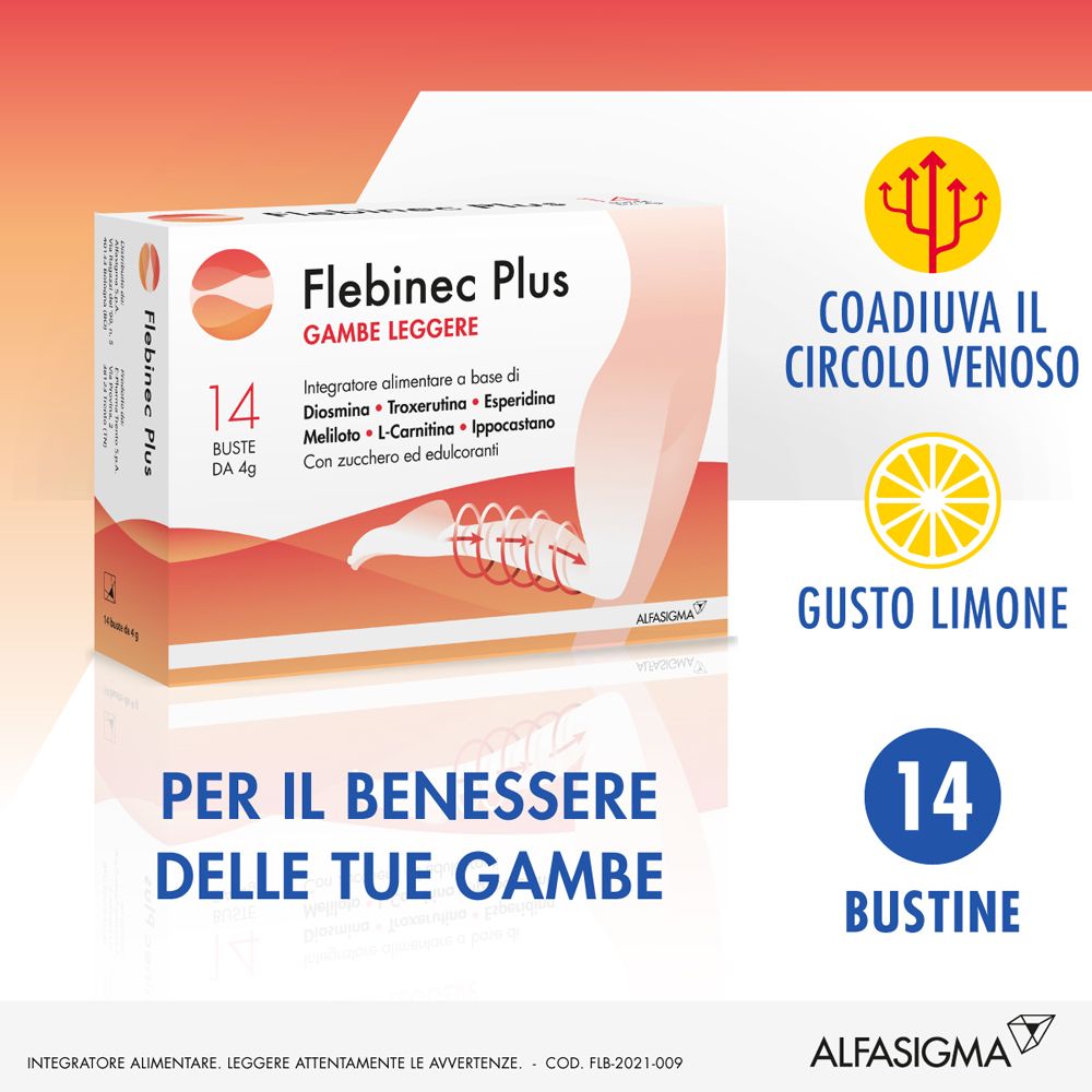 Flebinec® Plus 14 pz | Redcare