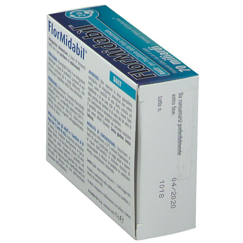 FlorMidaBìl™ DAILY bustine 10 pz - Redcare