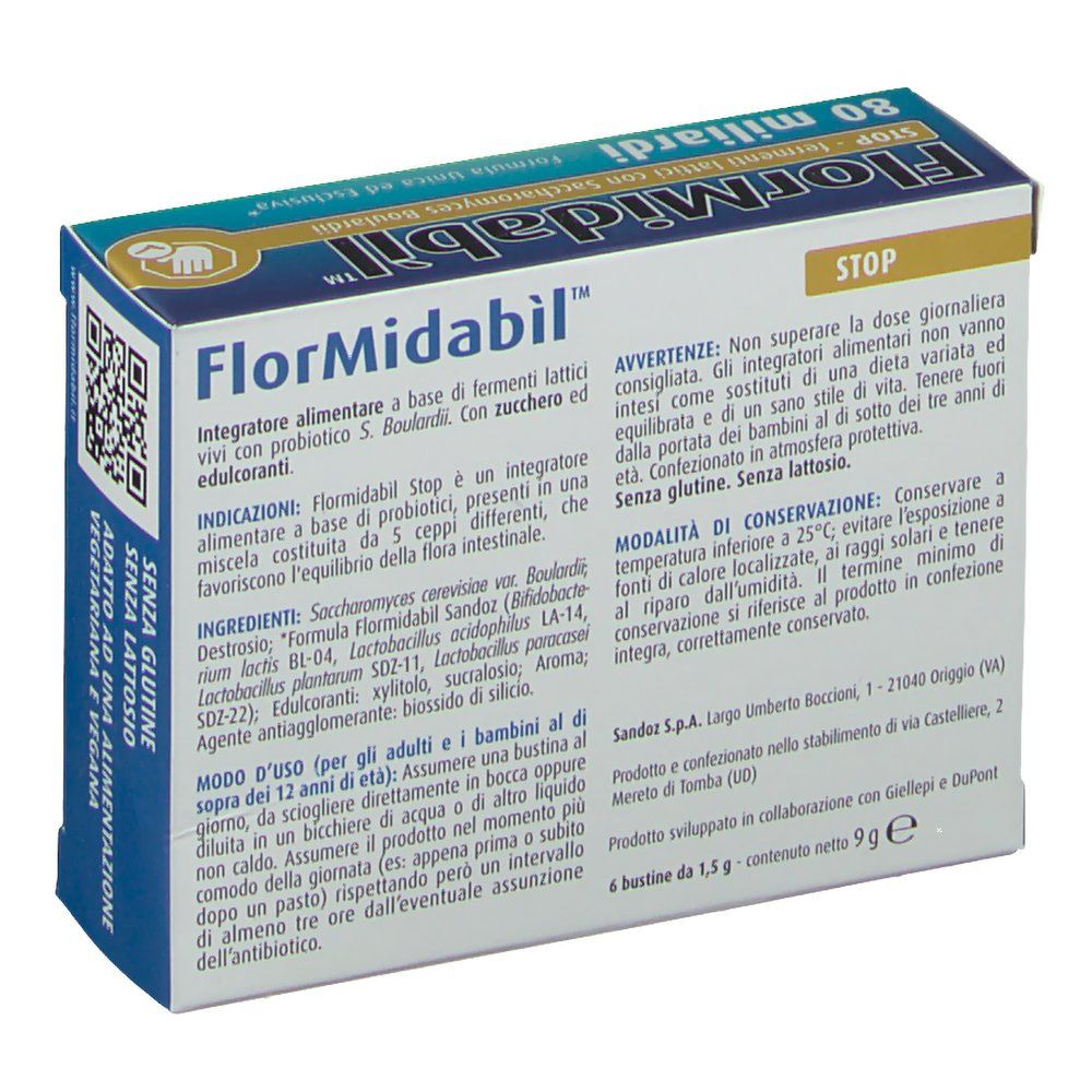 FlorMidaBìl™ STOP Bustine 6 pz | Redcare
