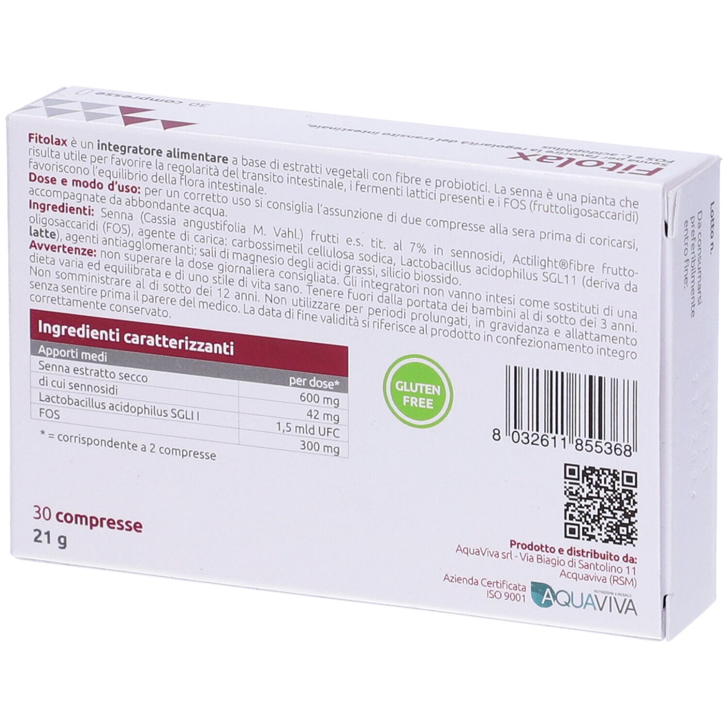 Fitolax 30Cpr 30 pz | Redcare