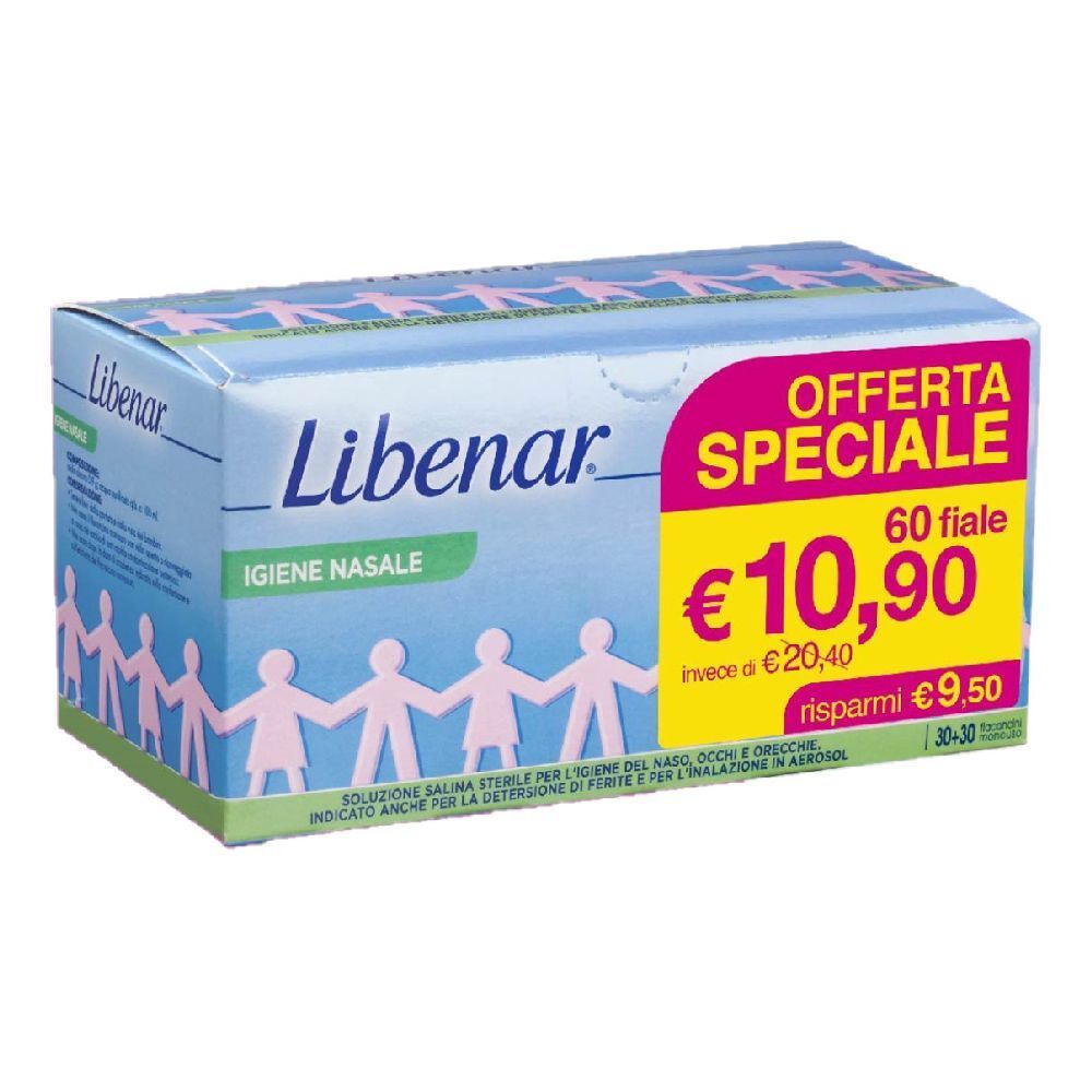 Libenar® Soluzione Isotonica 60 Flaconcini da 5 ml 60x5 ml | Redcare