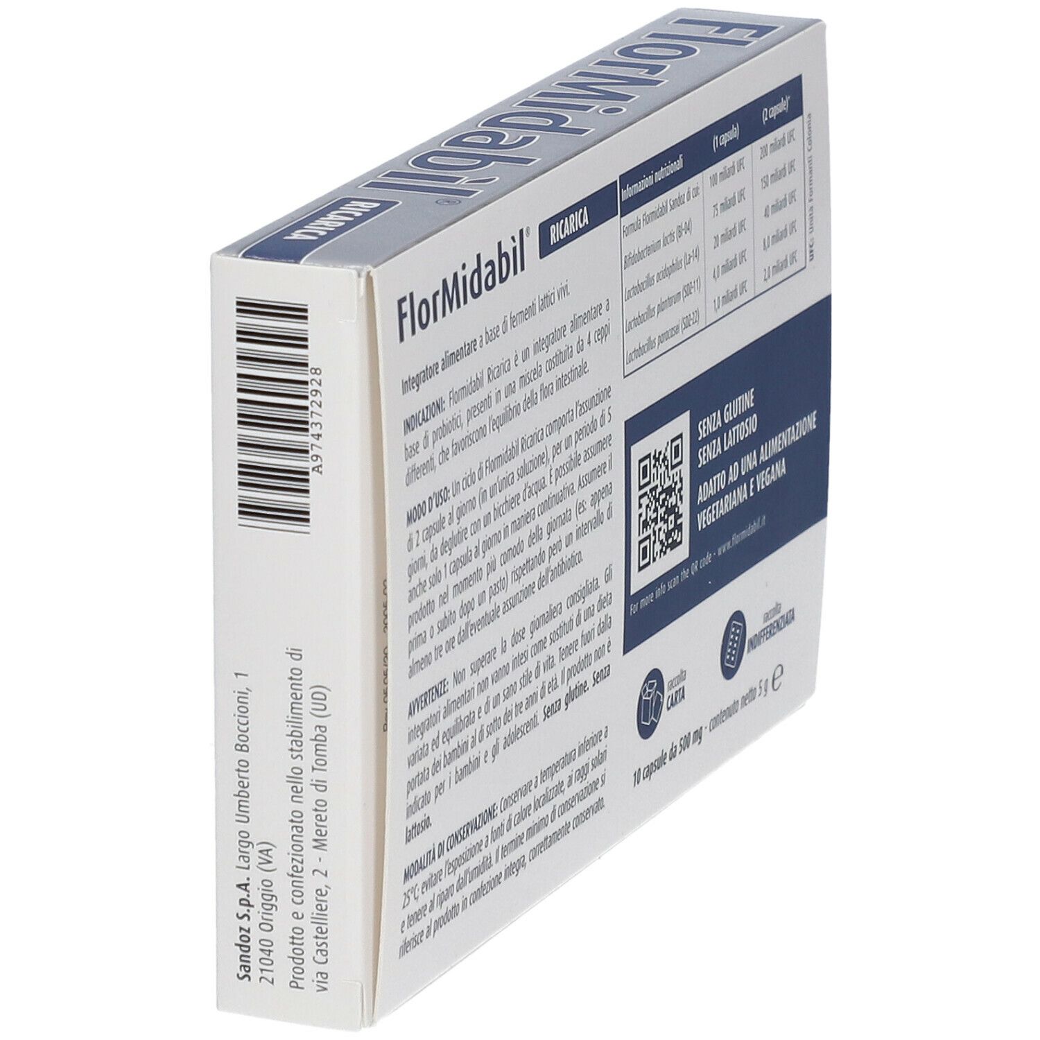 Sandoz Flormidabil Ricarica Capsule 5 g - Redcare