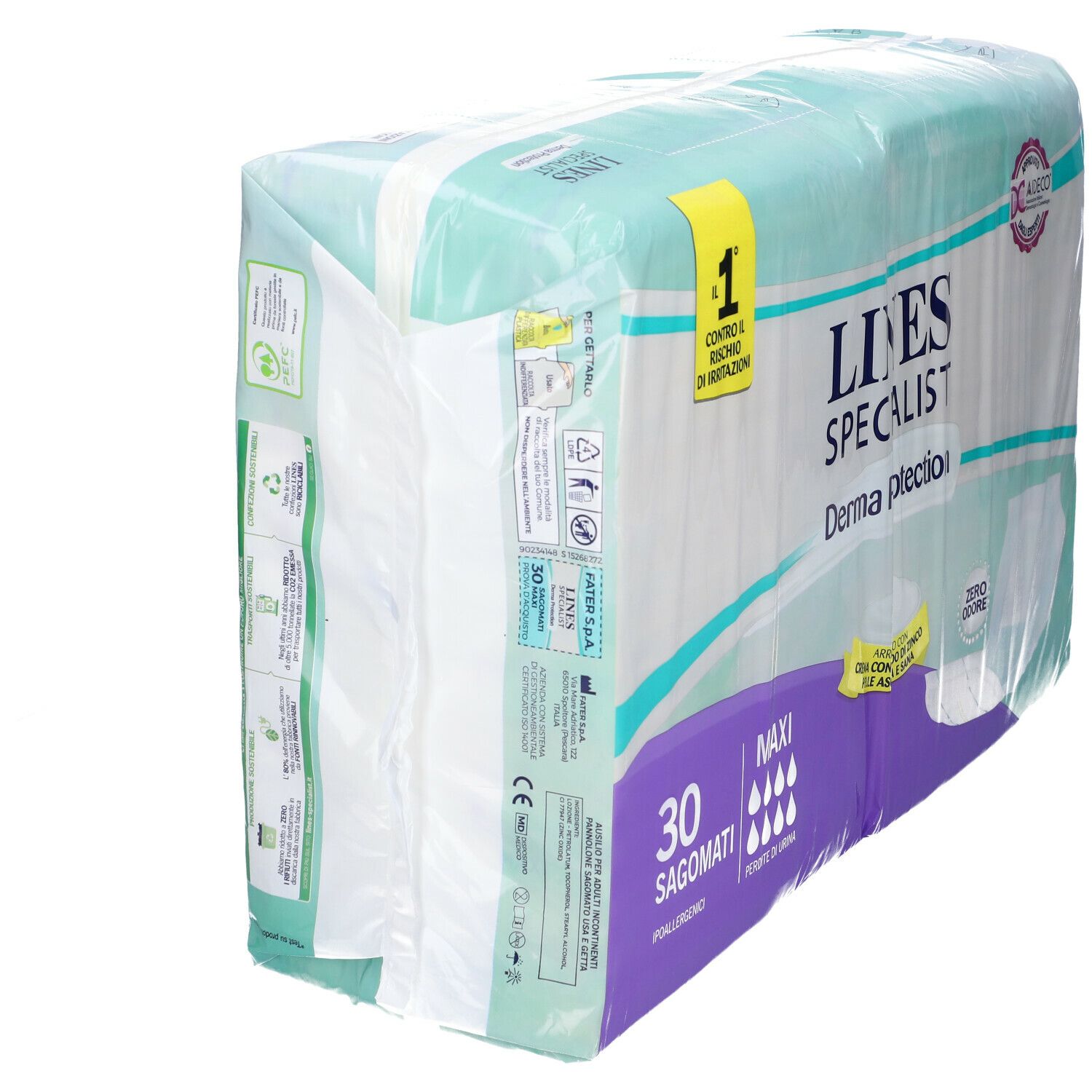 LINES SPECIALIST Derma Protection sagomato maxi 30 pz | Redcare