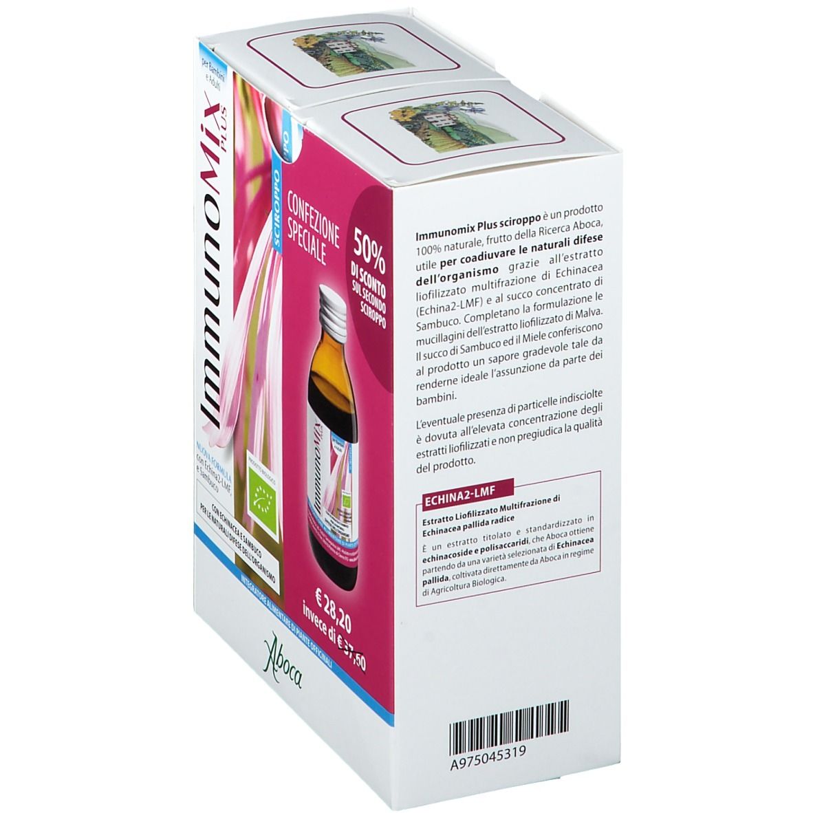 Aboca Immunomix Plus Sciroppo 2 Confezioni 2x210 g | Redcare