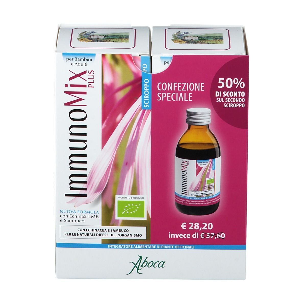 Aboca Immunomix Plus Sciroppo 2 Confezioni 2x210 g | Redcare