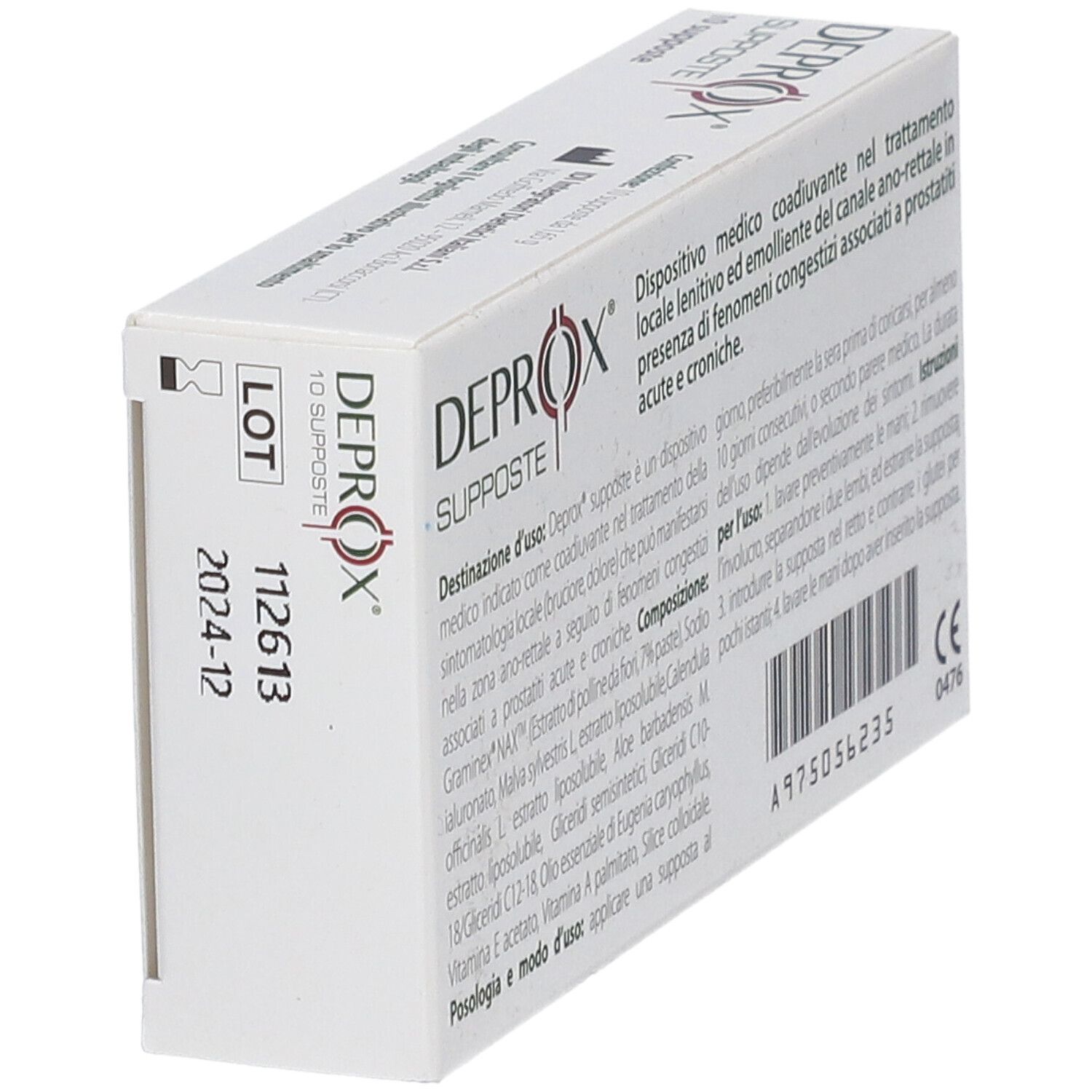 DEPROX® Supposte 10x1,65 g - Redcare