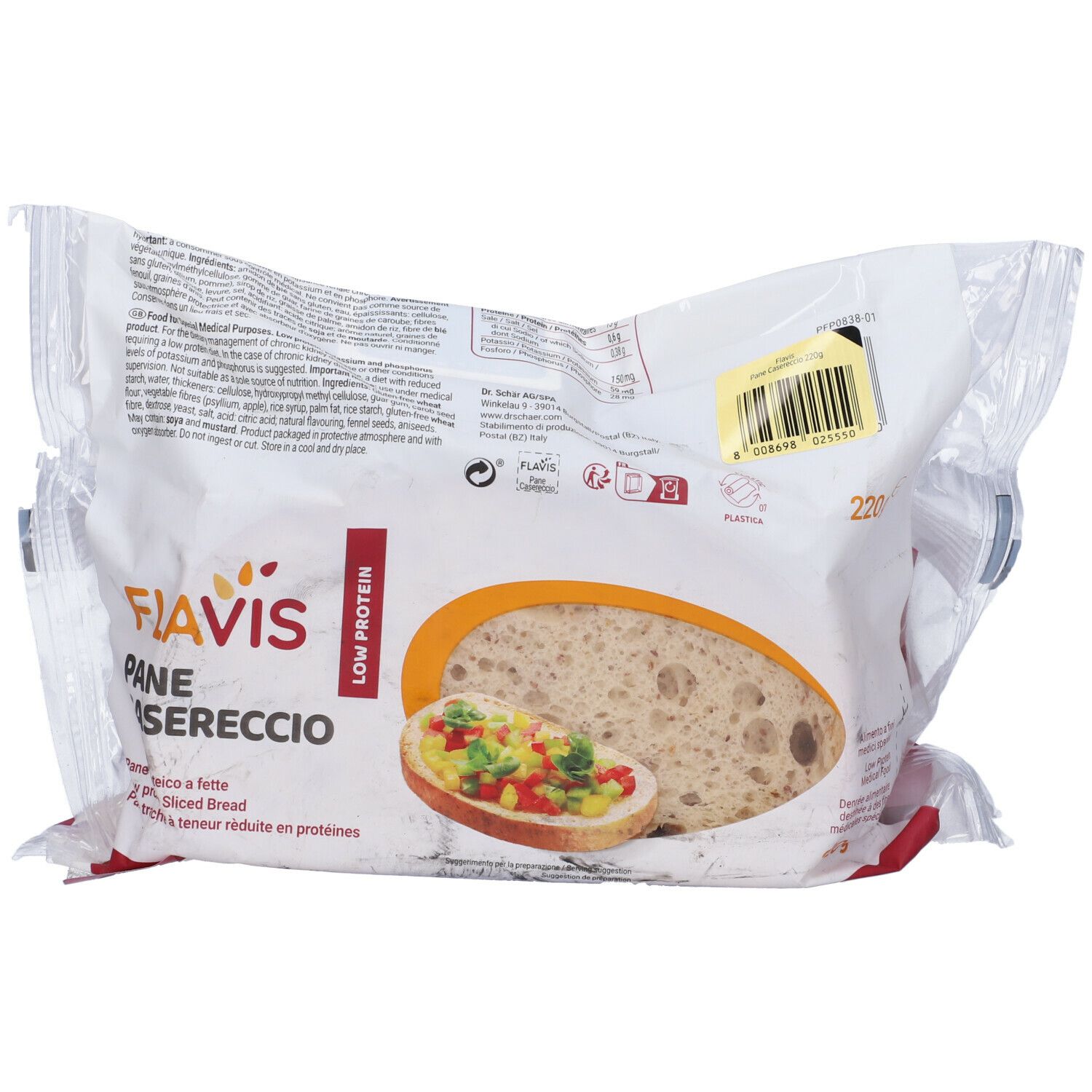 FLAVIS Pane Casereccio 220 g | Redcare