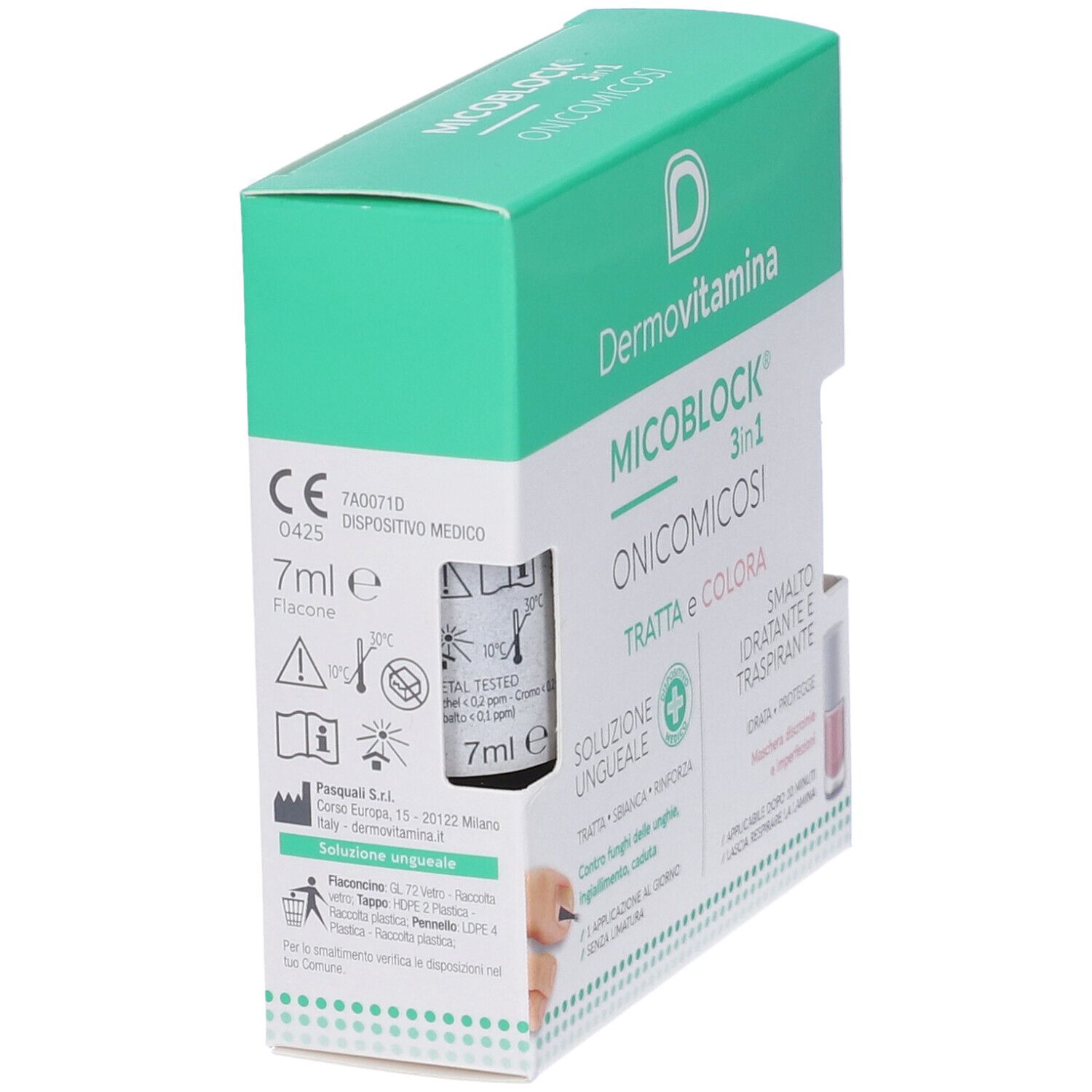 Dermovitamina Micoblock 3 in1 Tratta e Colora 1 pz - Redcare