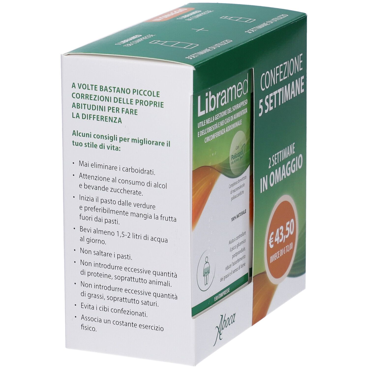 Aboca® Libramed Compresse Confezione Trattamento 5 Settimane 1 pz | Redcare