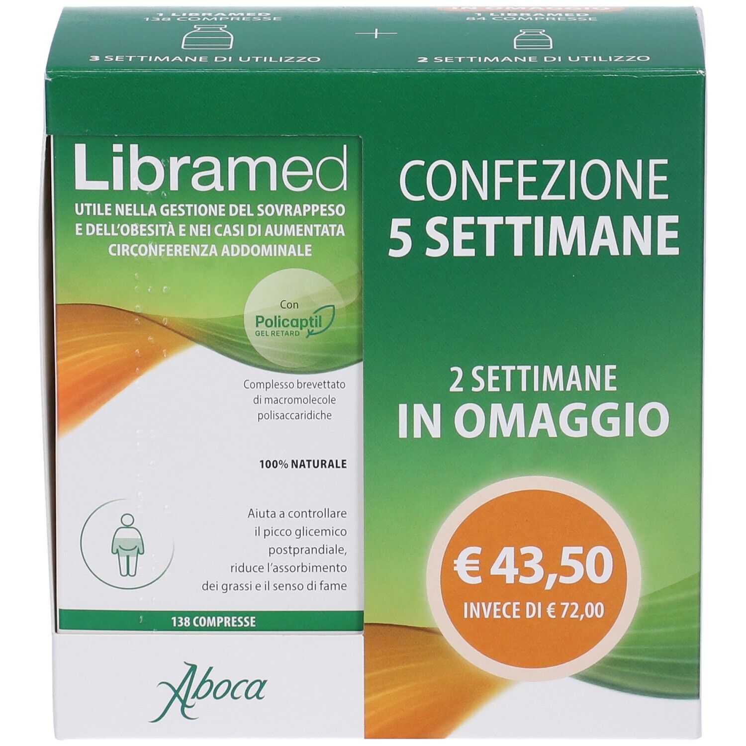 Aboca® Libramed Compresse Confezione Trattamento 5 Settimane 1 pz | Redcare