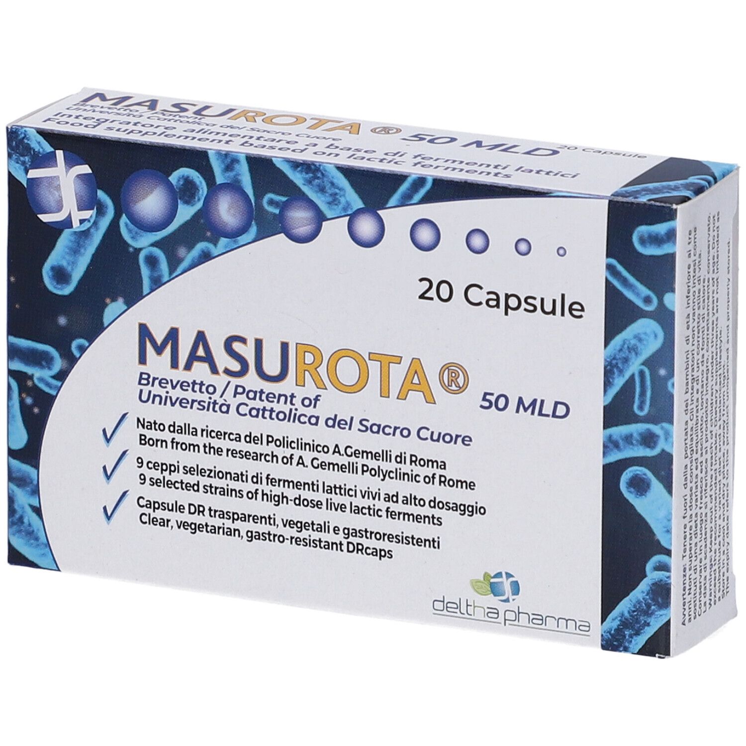 Masurota 50Mld 20Cps 20 pz | Redcare