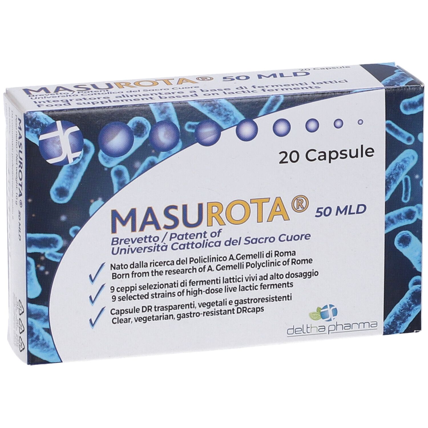 Masurota 50Mld 20Cps 20 pz | Redcare