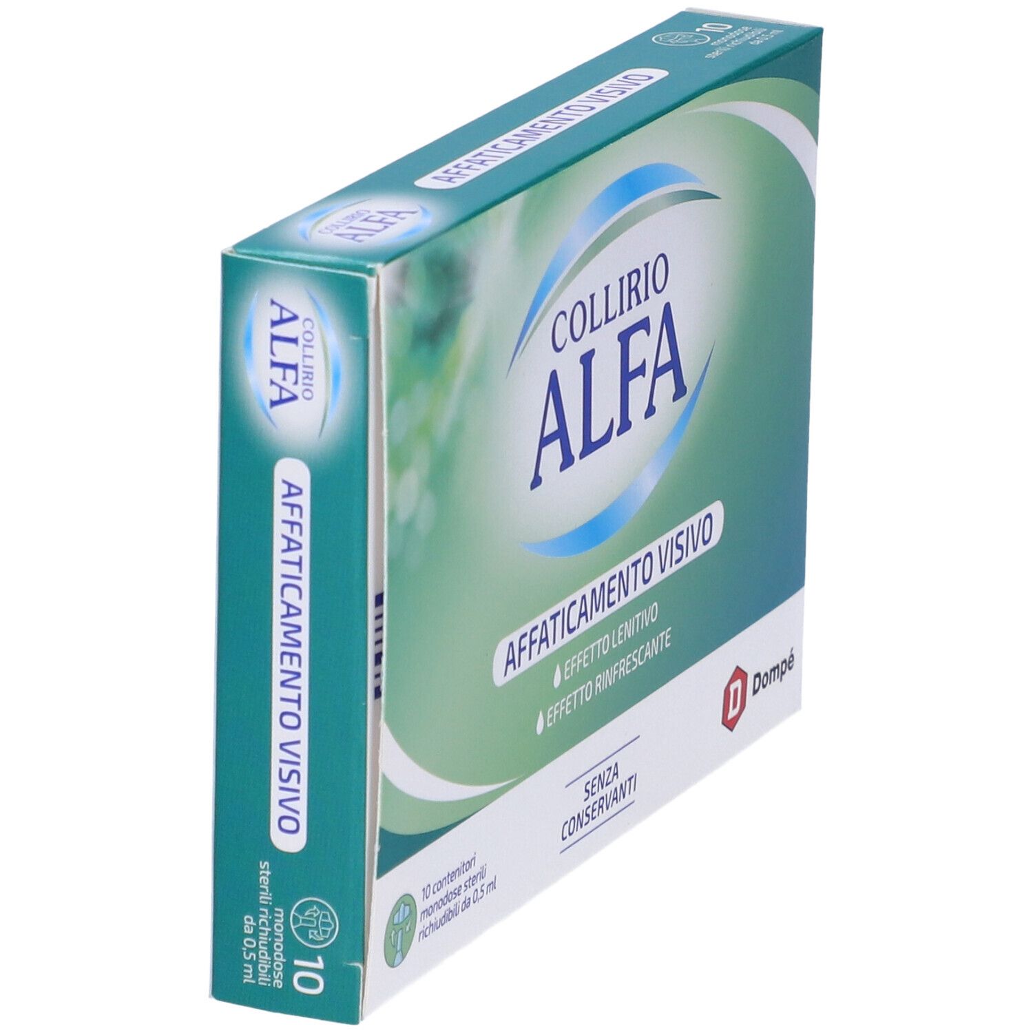 Dompé Collirio ALFA Affaticamento Visivo 10 pz - Redcare