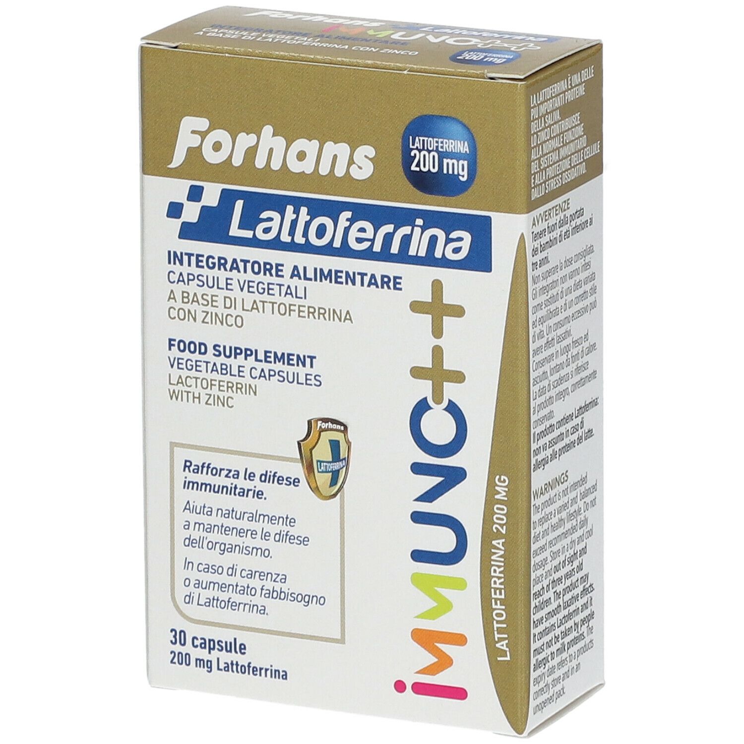 Forhans Lattoferrina Immuno++ 30 pz - Redcare