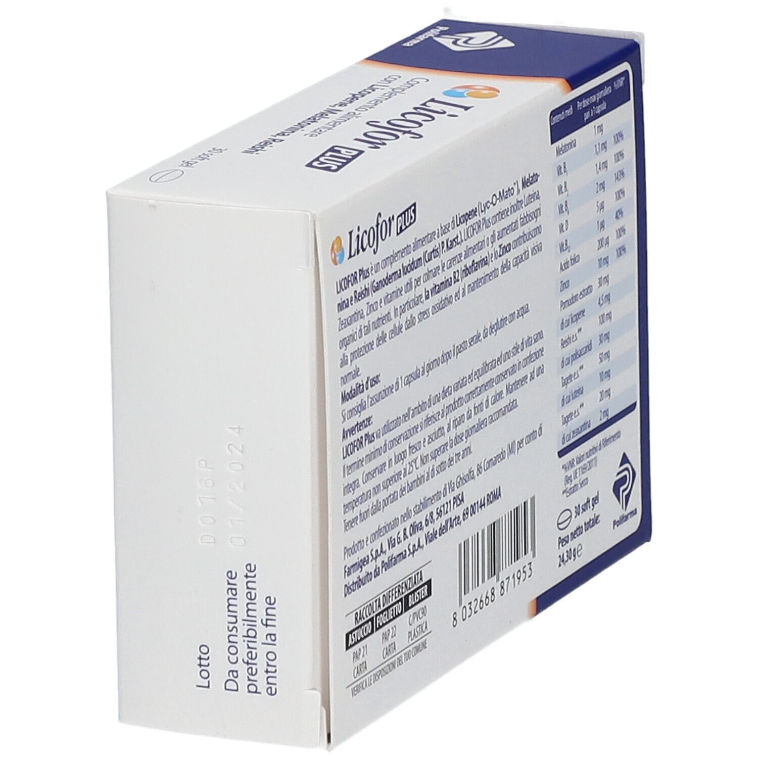 Polifarma Licofor PLUS 24,3 g - Redcare