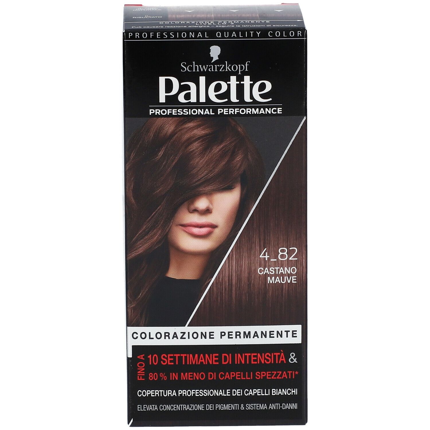 Schwarzkopf Palette Tinta Capelli 4-82 Castano Mauve 170 g | Redcare