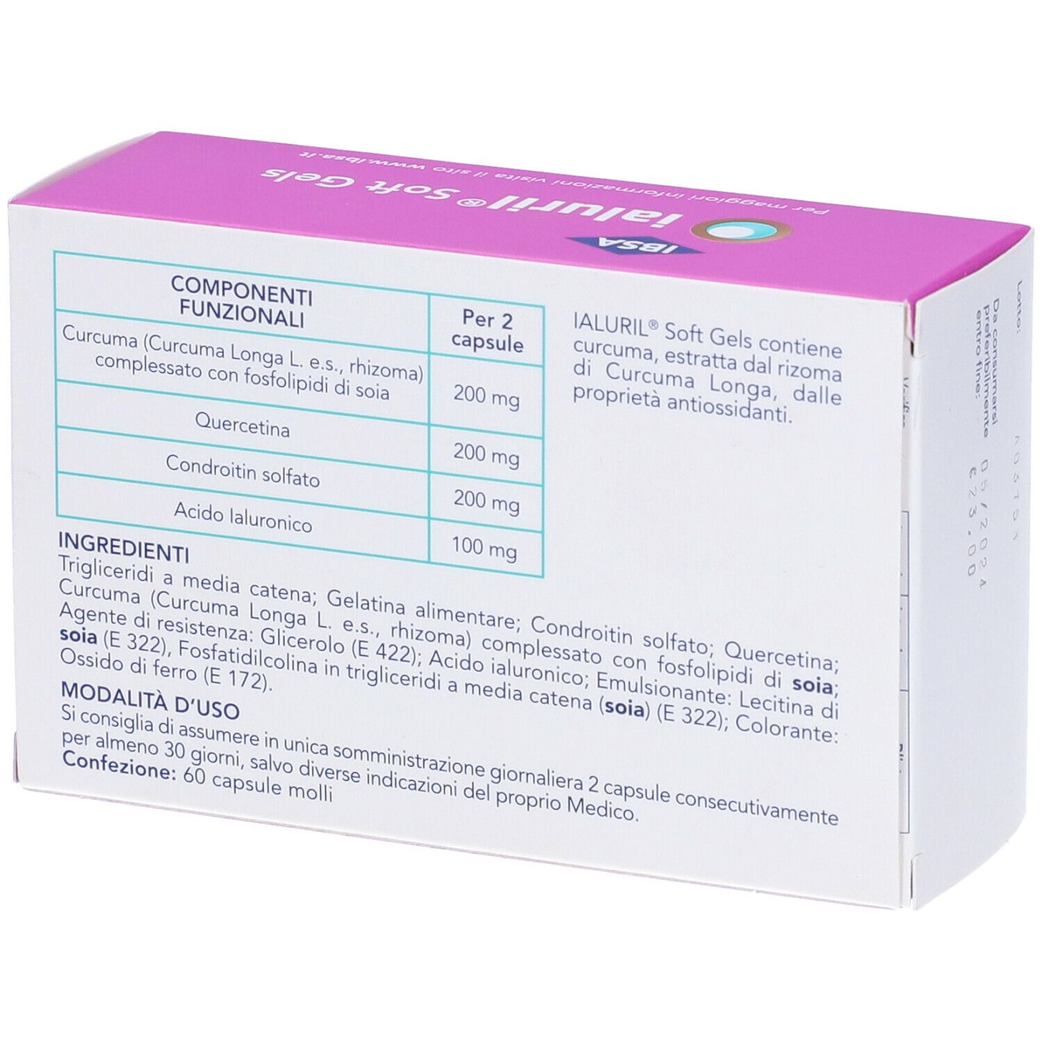 IALURIL SOFT GELS 60CPS 55,9 g | Redcare