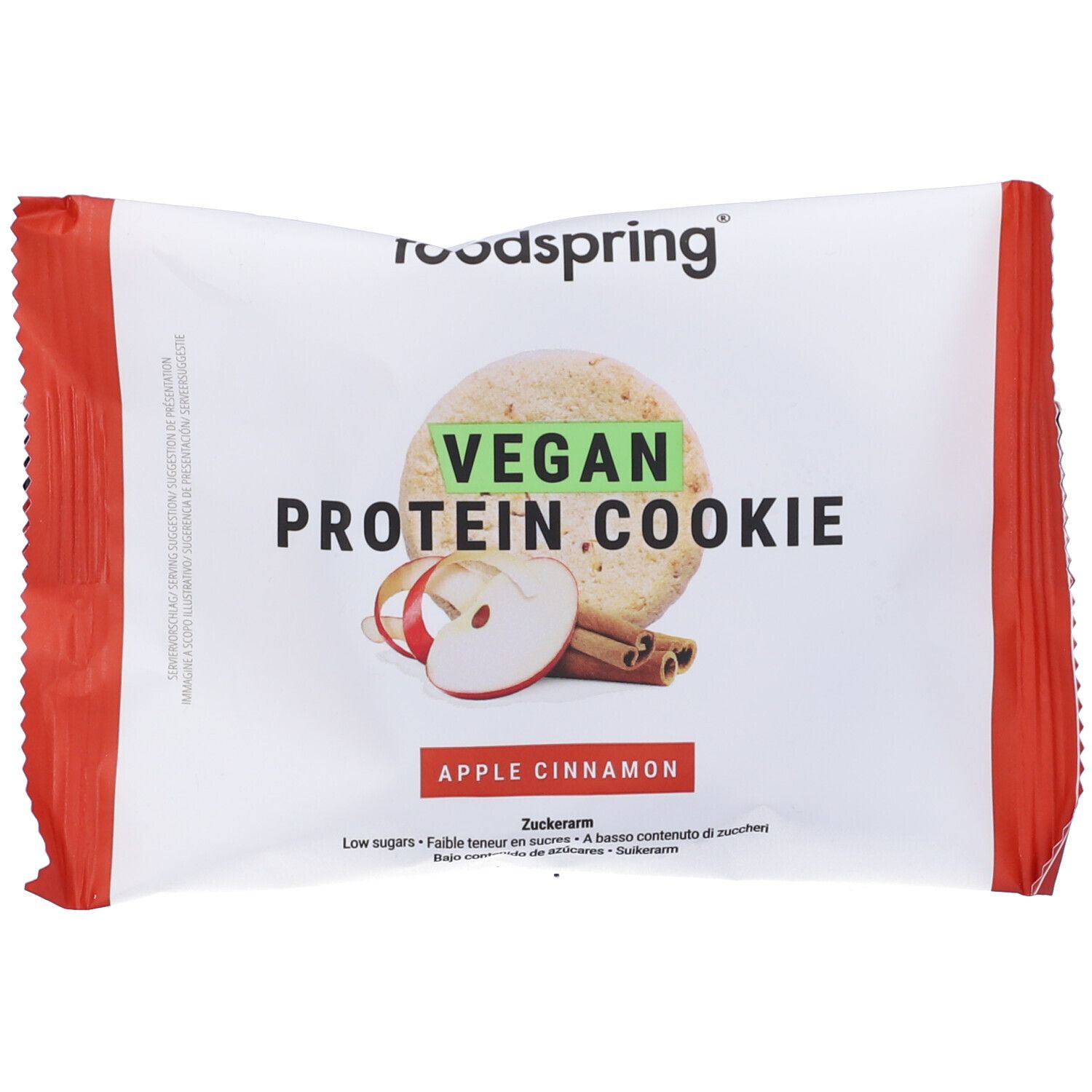 Foodspring® Vegan Protein Cookie Mela e Cannella 50 g - Redcare