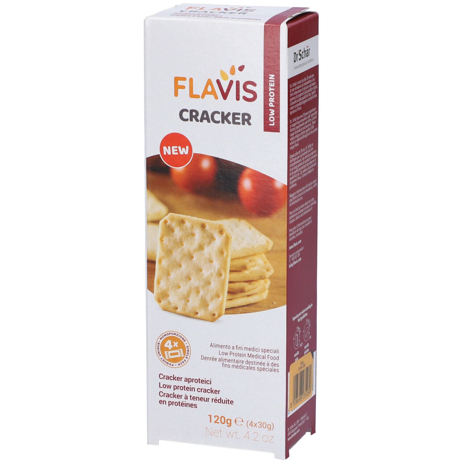 FLAVIS Flavis Cracker 4x30 g - Redcare