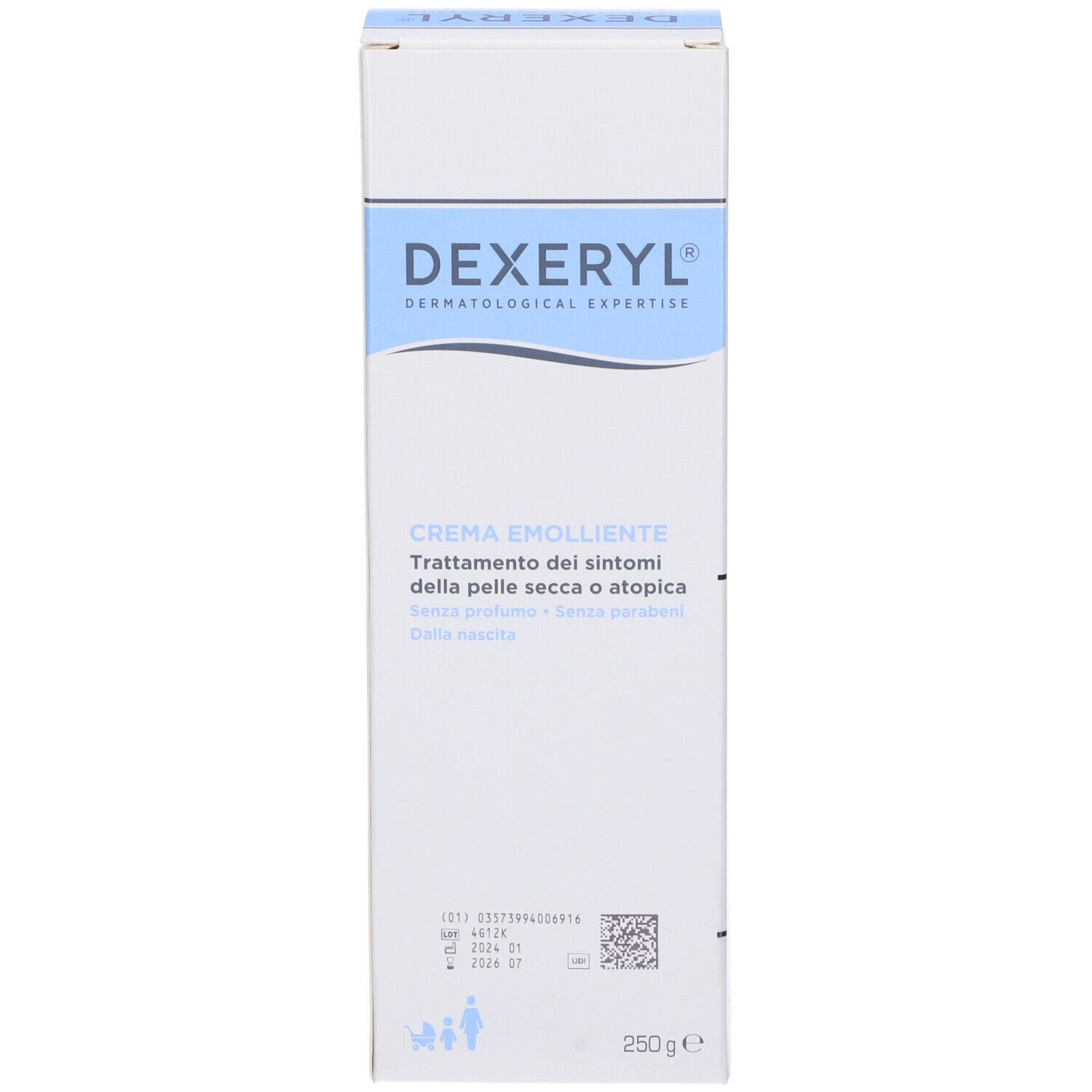 Dexeryl Crema Emolliente 250 g - Redcare