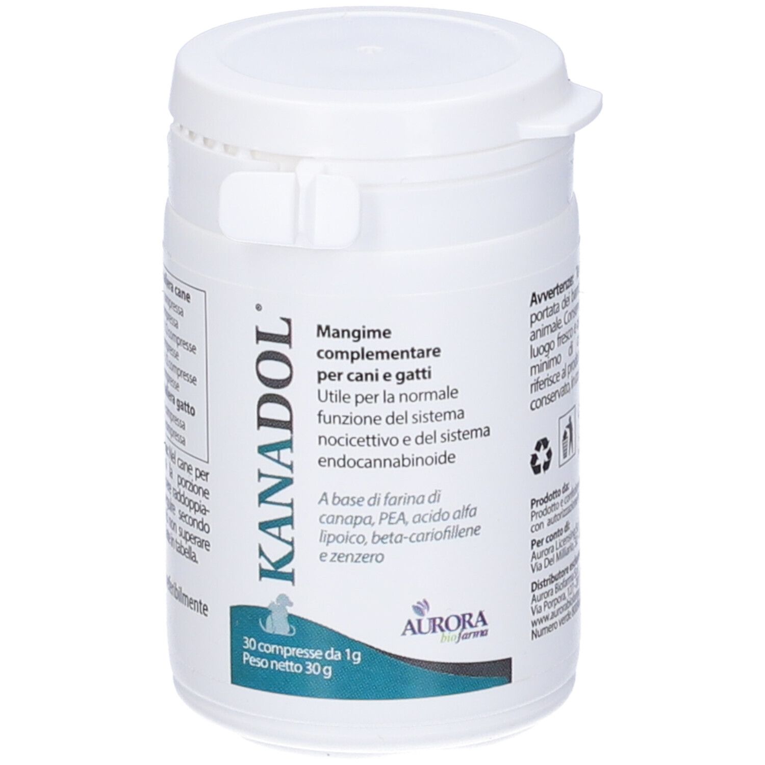 Aurora Biofarma Kanadol Compresse 30 pz - Redcare