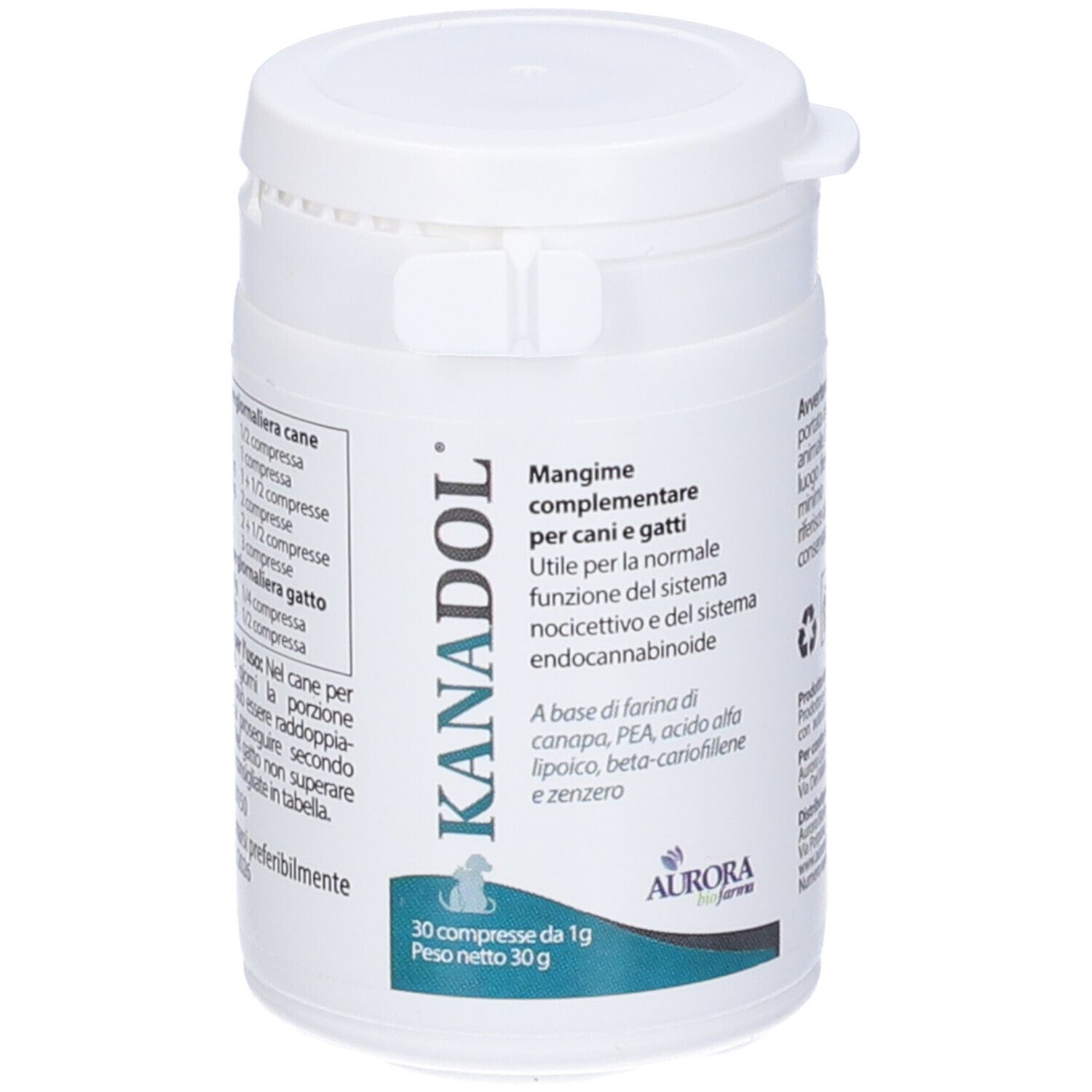 Aurora Biofarma Kanadol Compresse 30 pz - Redcare