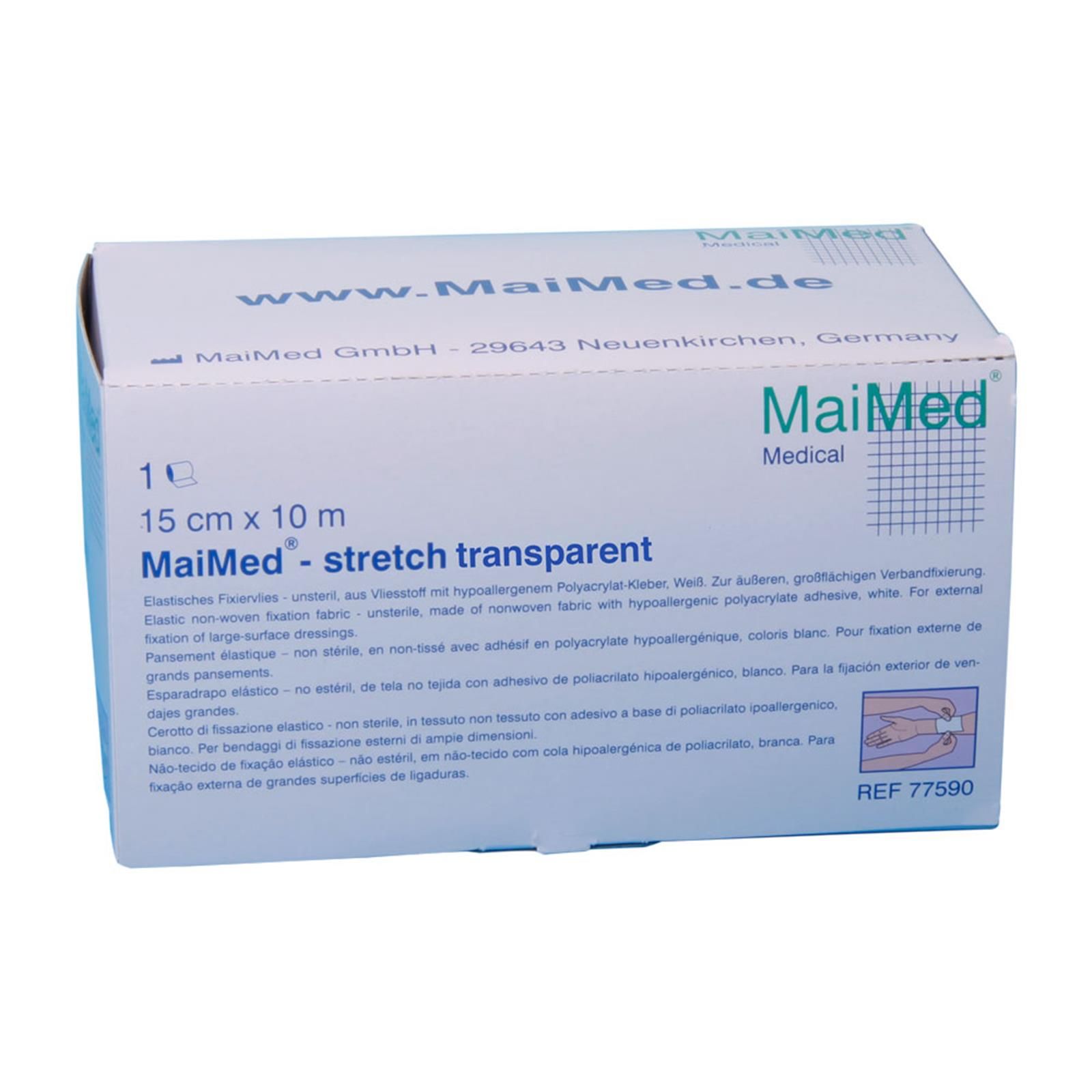 MaiMed stretch transparent Fixierfolie 15 cm x 10 m 1 St - Shop Apotheke