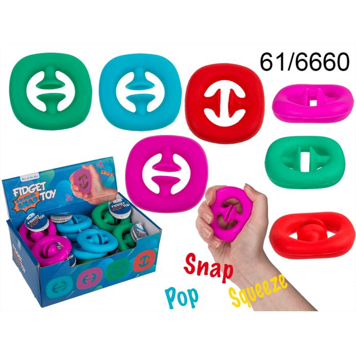 Out of the Blue Fidget Snap Squeeze, aus Silikon, ca. 30 g 1 St - Shop ...