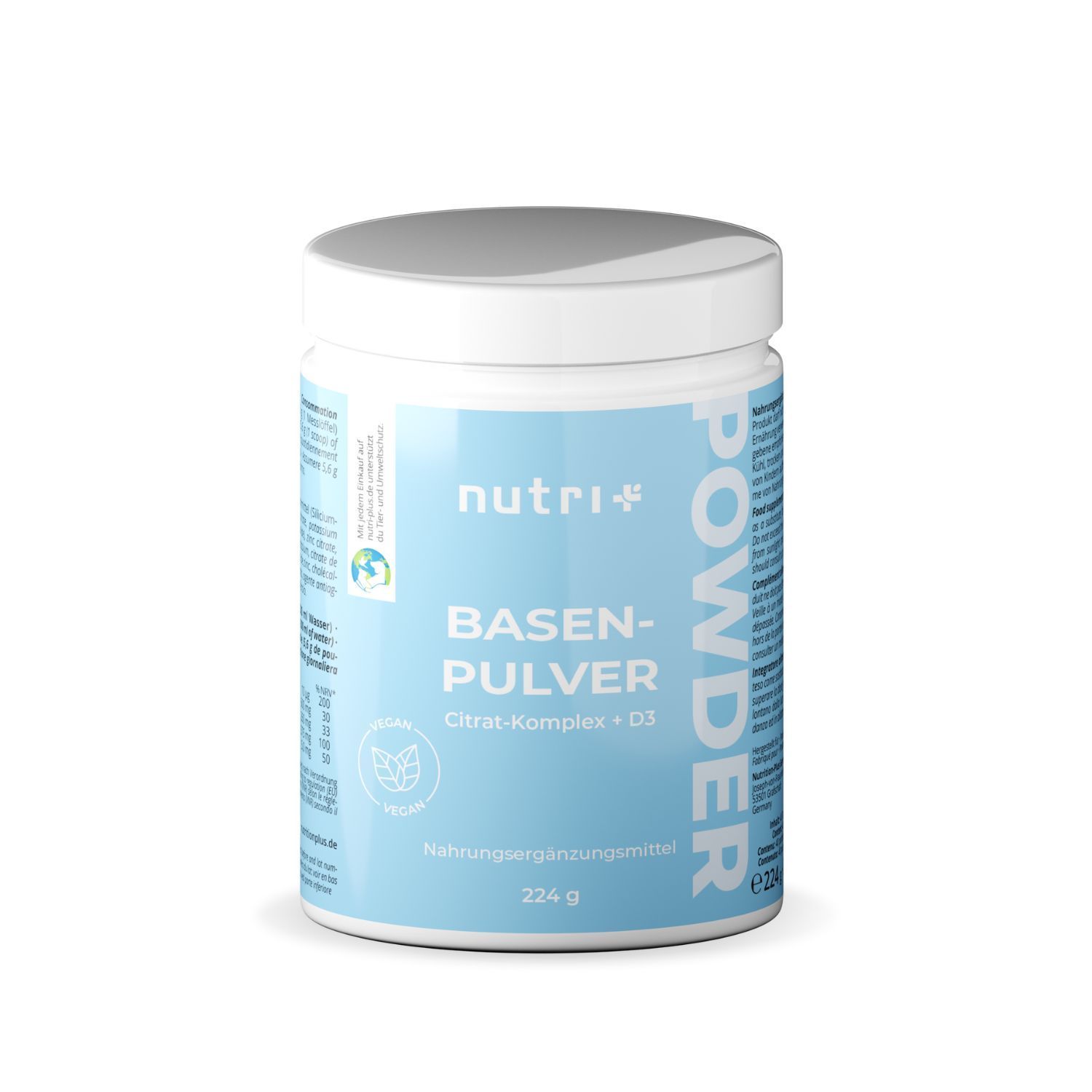 Nutri+ Basenpulver 224 g - Shop Apotheke
