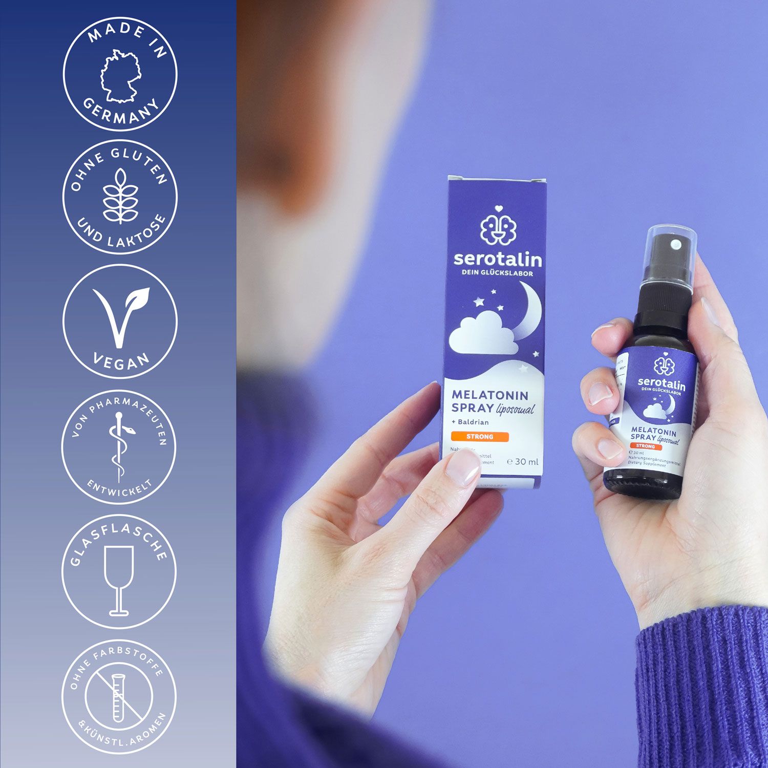 serotalin® MELATONIN SPRAY 30 ml - Shop Apotheke