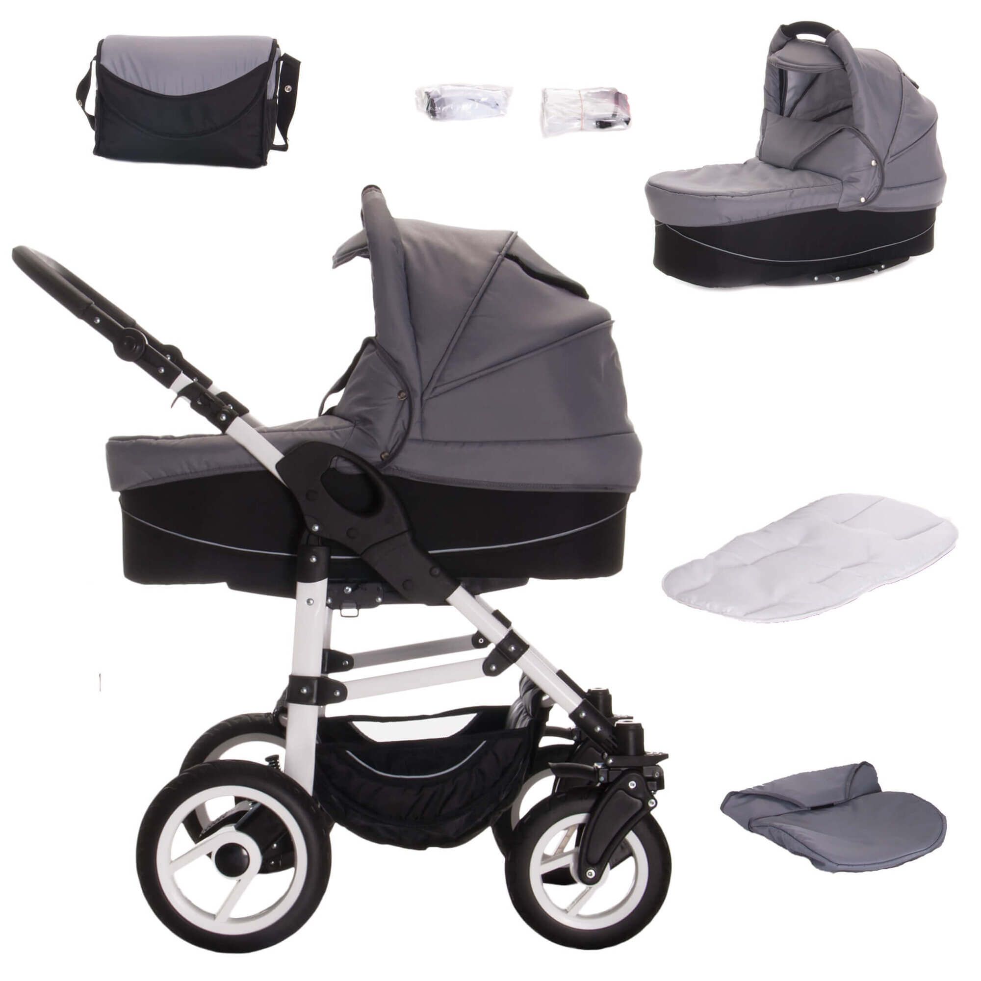 Bebebi Paris 3 in 1 Kinderwagen Set mit Original Maxi Cosi, Luft Montmartre 1 St - Shop Apotheke