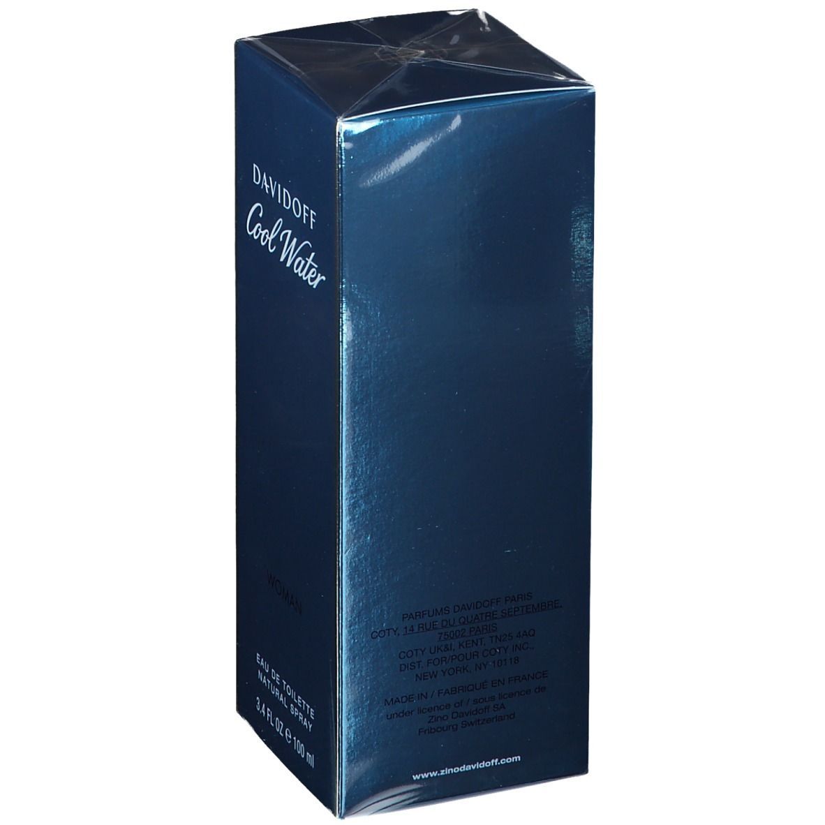 DAVIDOFF Cool Water WOMAN 100 ml - Shop Apotheke