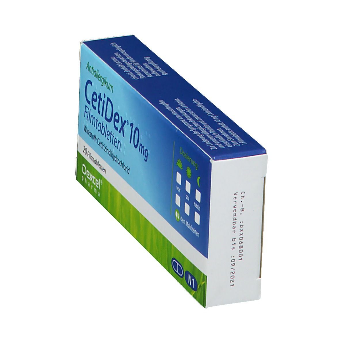 CetiDex® 10mg 20 St - Shop Apotheke