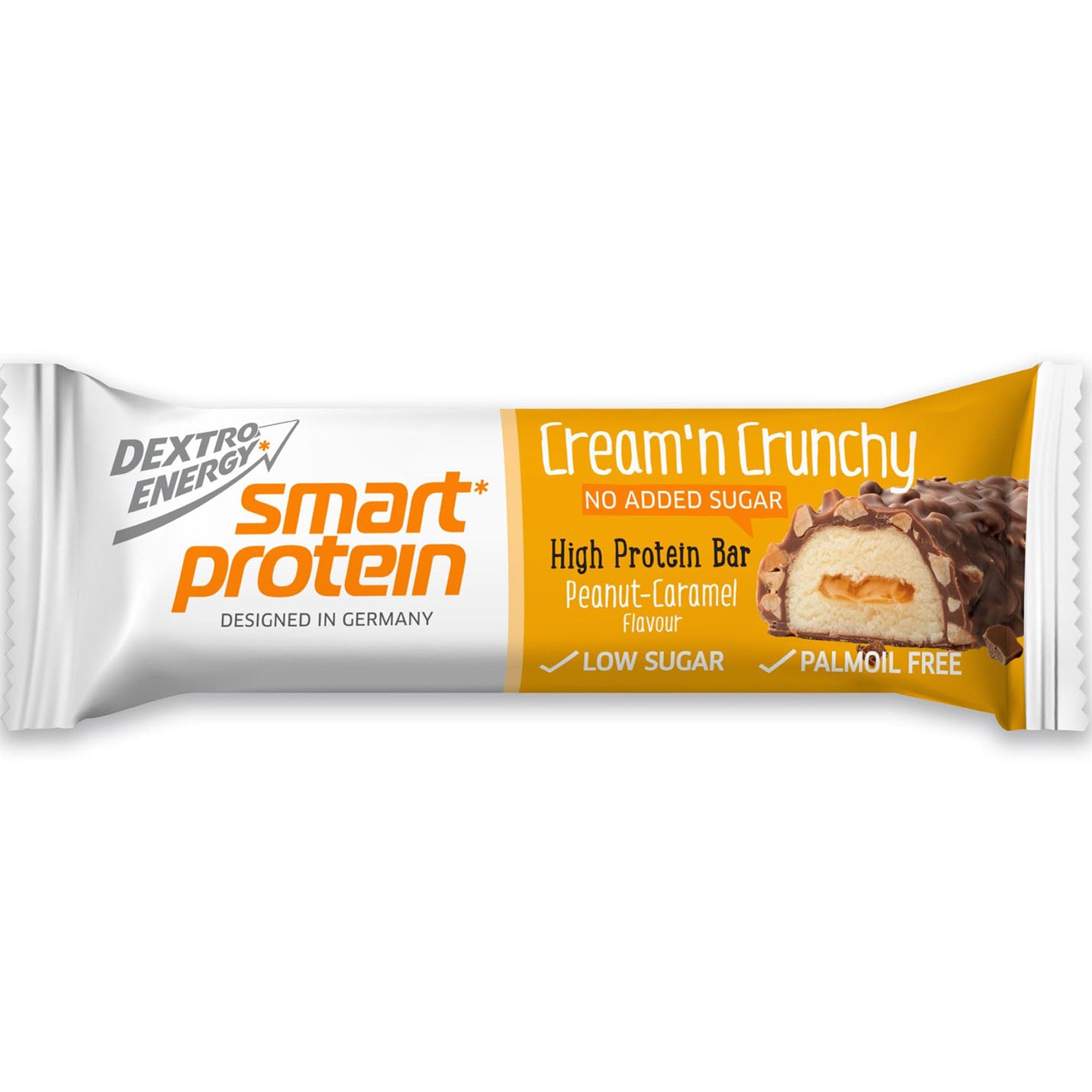 DEXTRO ENERGY Smart Protein Cream'n Crunchy - Peanut-Caramel 0,045 kg ...