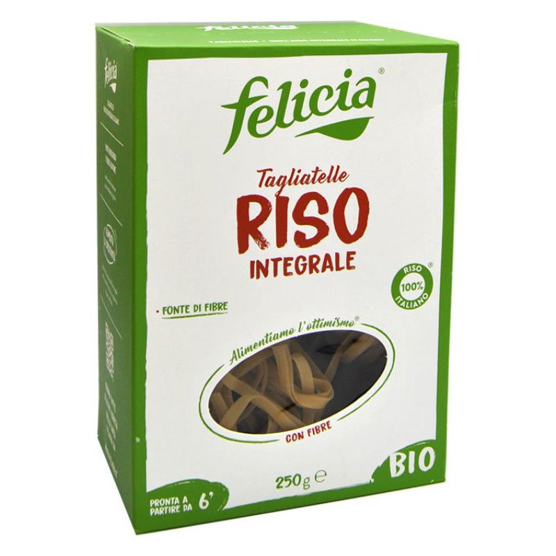 Felicia Bio Tagliatelle Vollkornreis BIO glutenfrei 250 g - Shop Apotheke