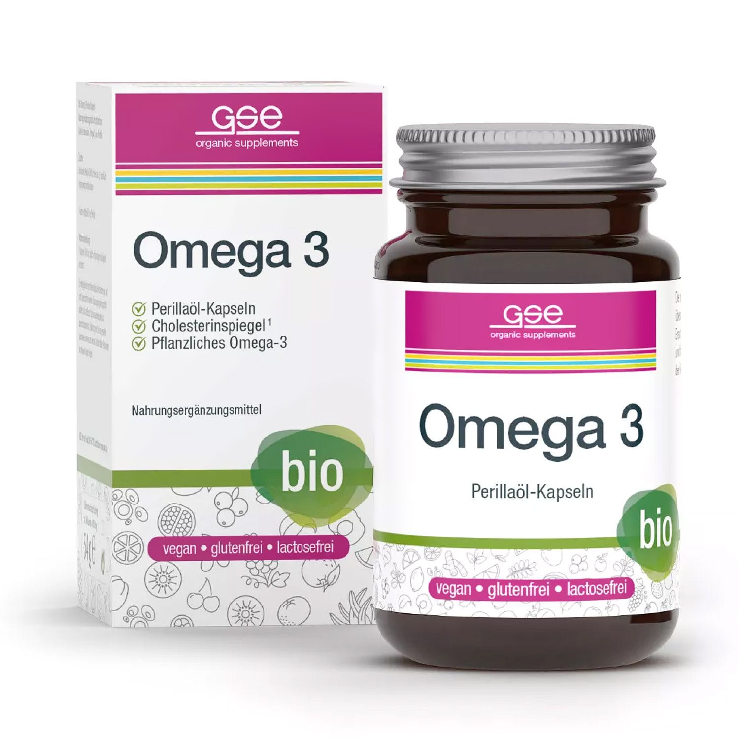 GSE Bio Omega-3 Perillaöl Kapseln 750 St - shop-apotheke.at