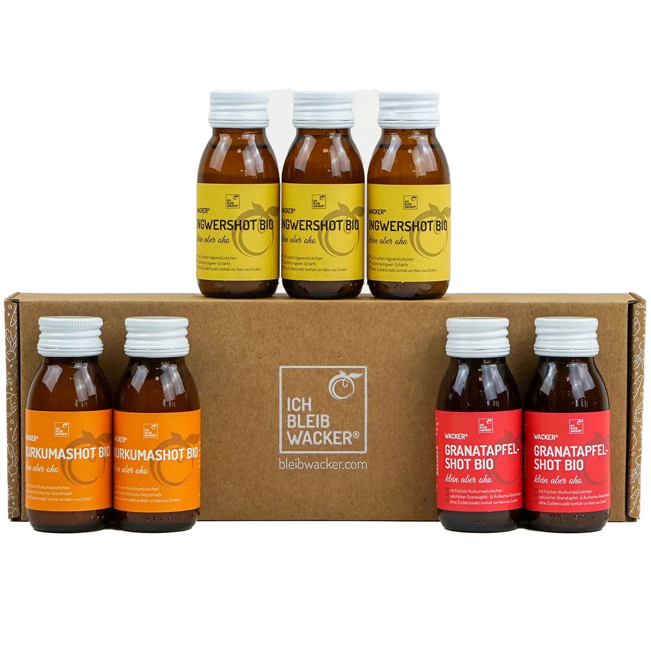 Probierpaket Wacker Shots Bio 7 ml - Shop Apotheke