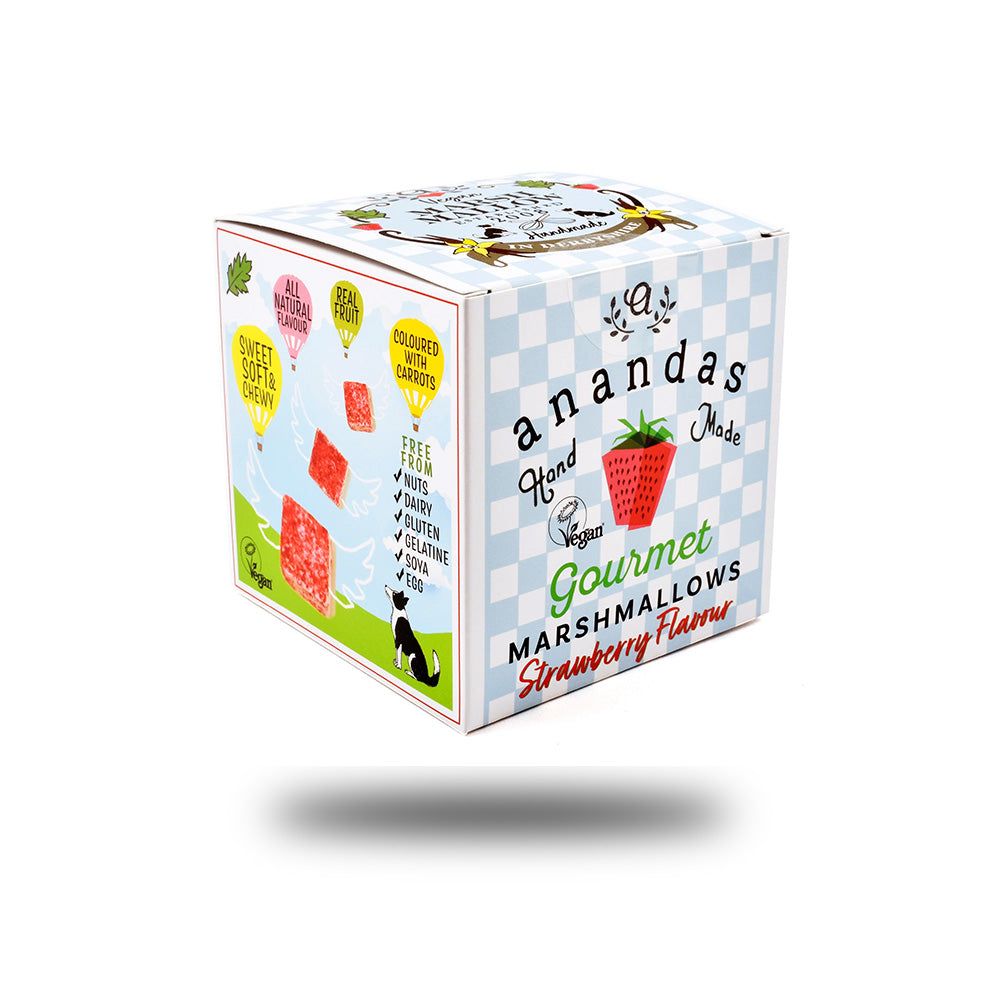Ananda Foods - Erdbeer Marshmallows 80 g - Shop Apotheke