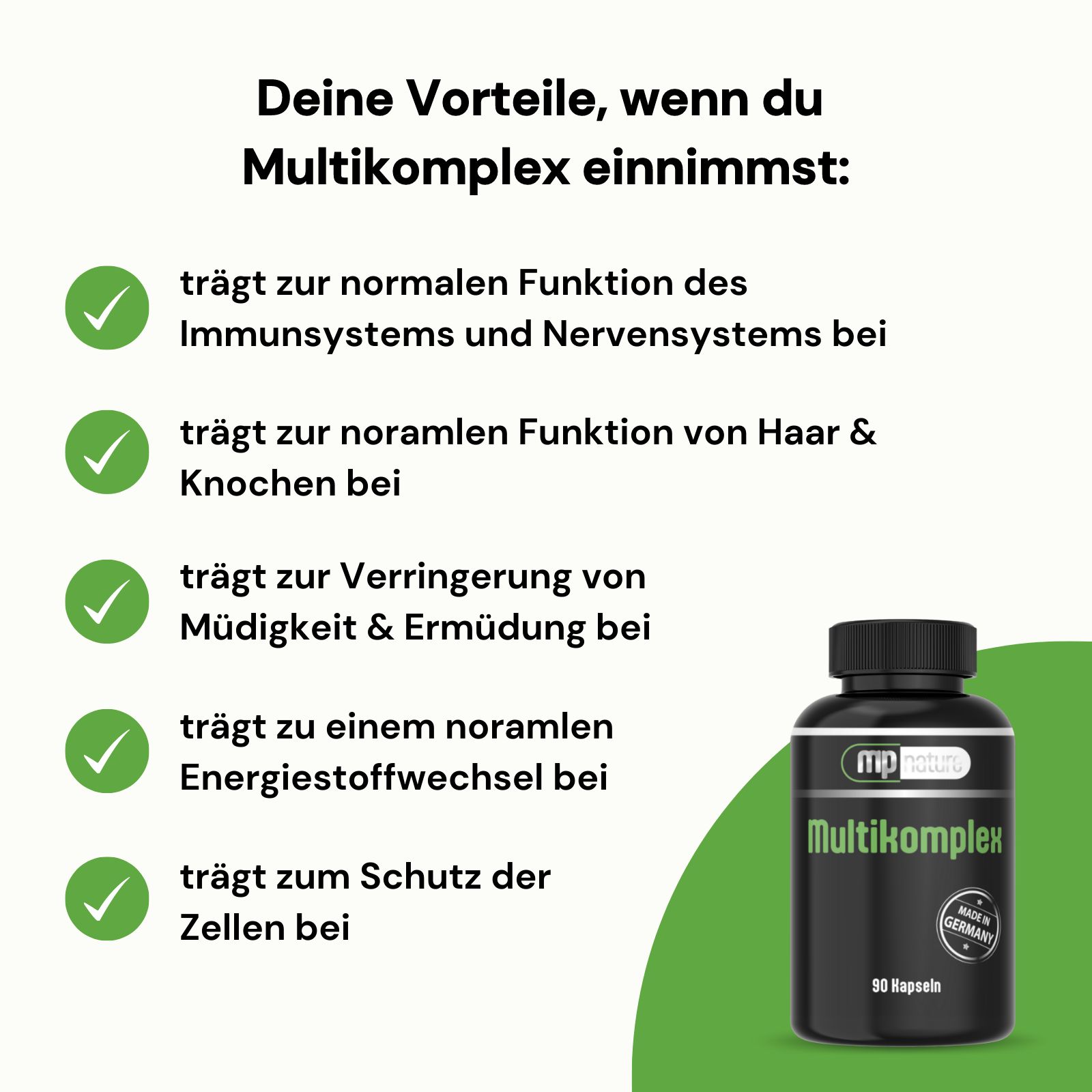 MP Nature MULTIKOMPLEX 90 St - Shop Apotheke