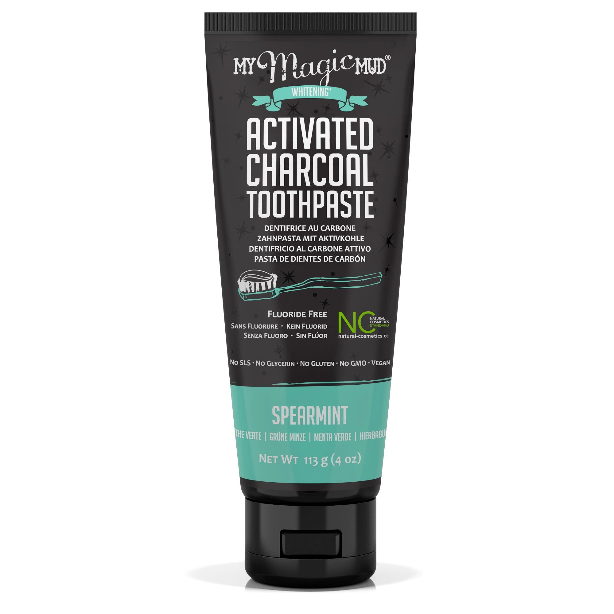My Magic Mud Zahnpasta mit Aktivkohle, Spearmint 113 g - Shop Apotheke