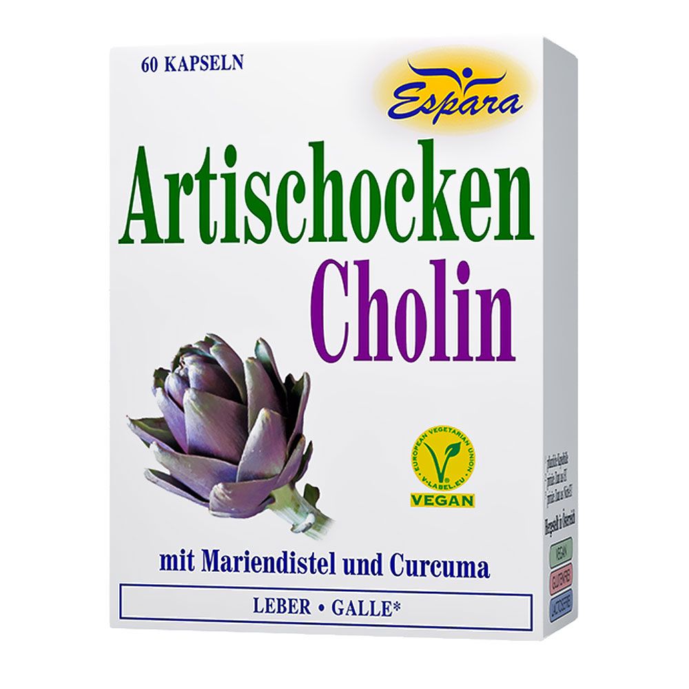 Artischocken Cholin Kapseln 60 St - Shop Apotheke