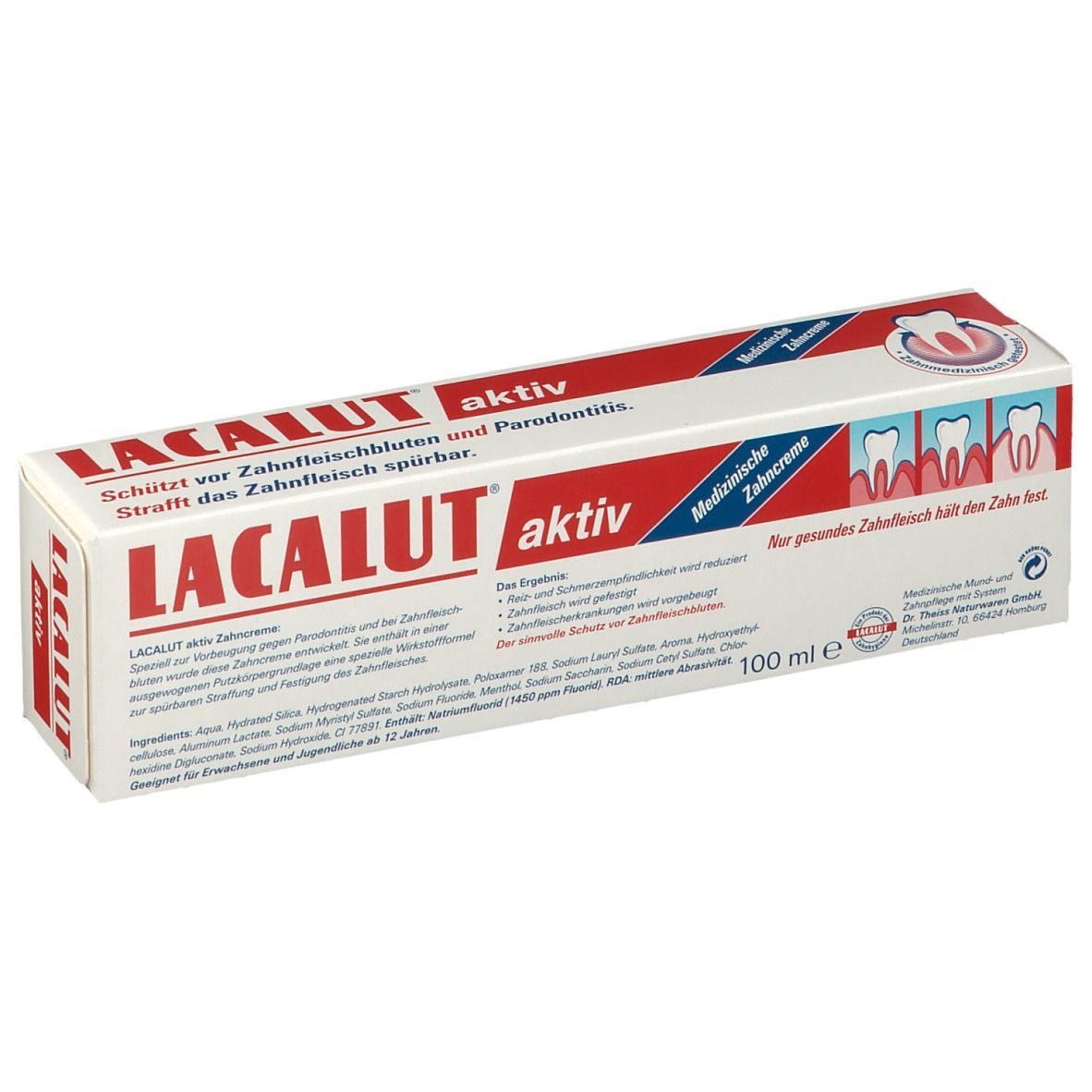 LACALUT® aktiv Zahncreme 100 ml | SHOP APOTHEKE
